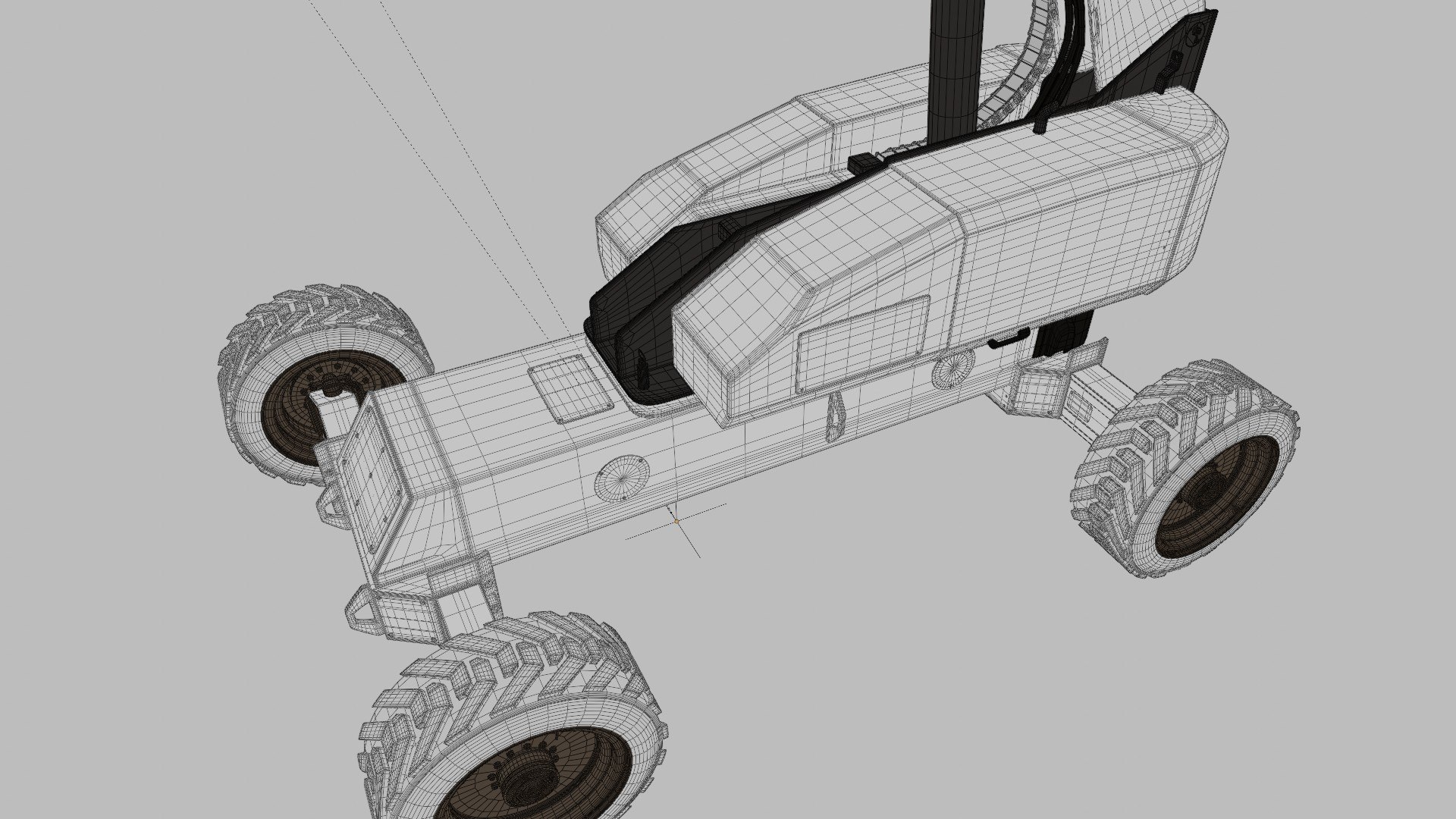 3D Model Crawler Crane - TurboSquid 2366816