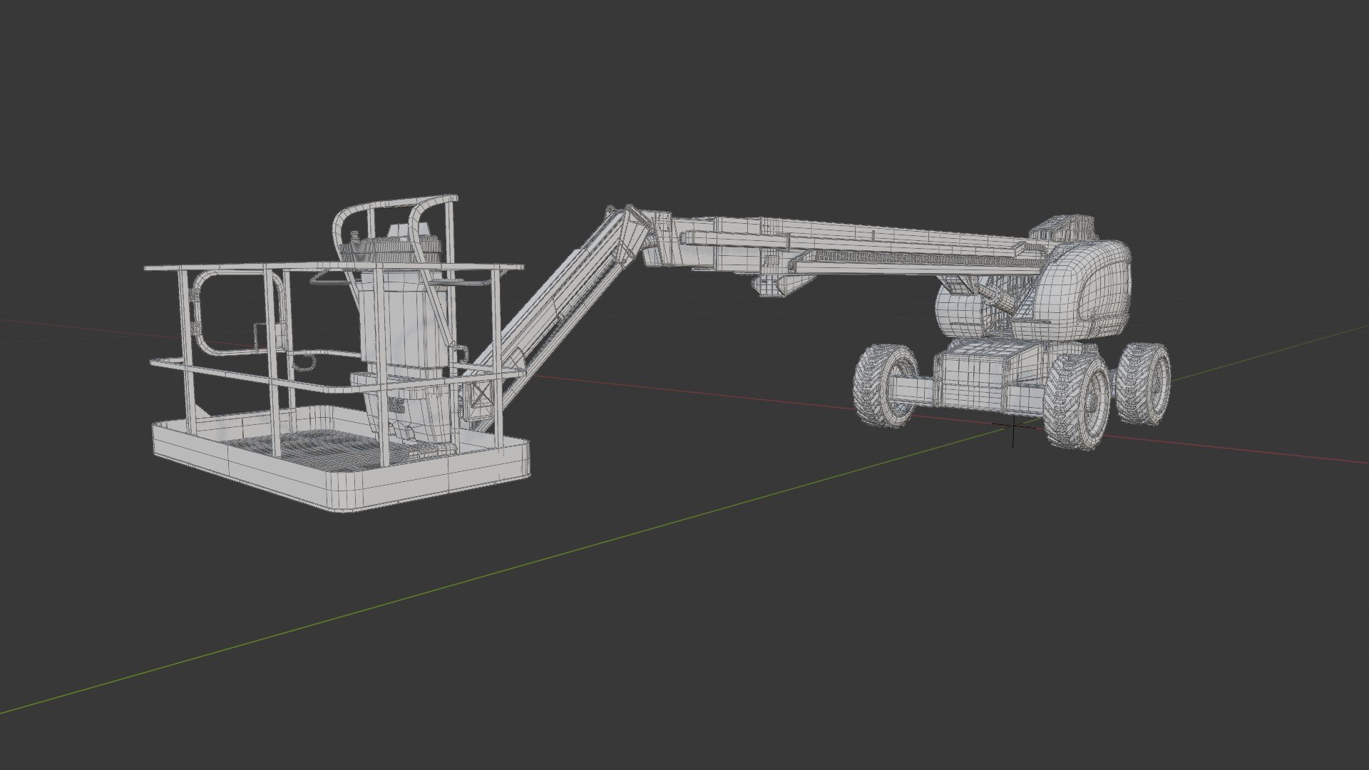 3D Model Crawler Crane - TurboSquid 2366816