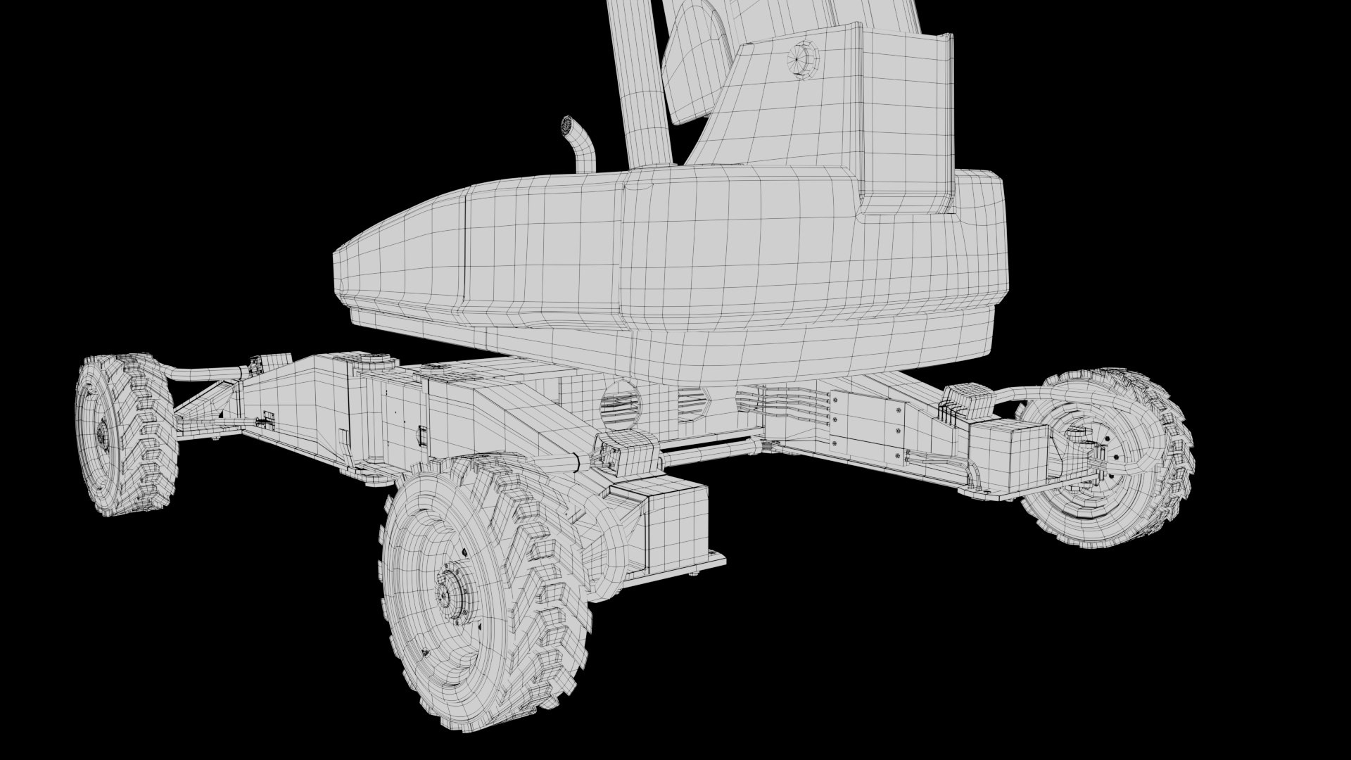 3D Model Crawler Crane - TurboSquid 2366816