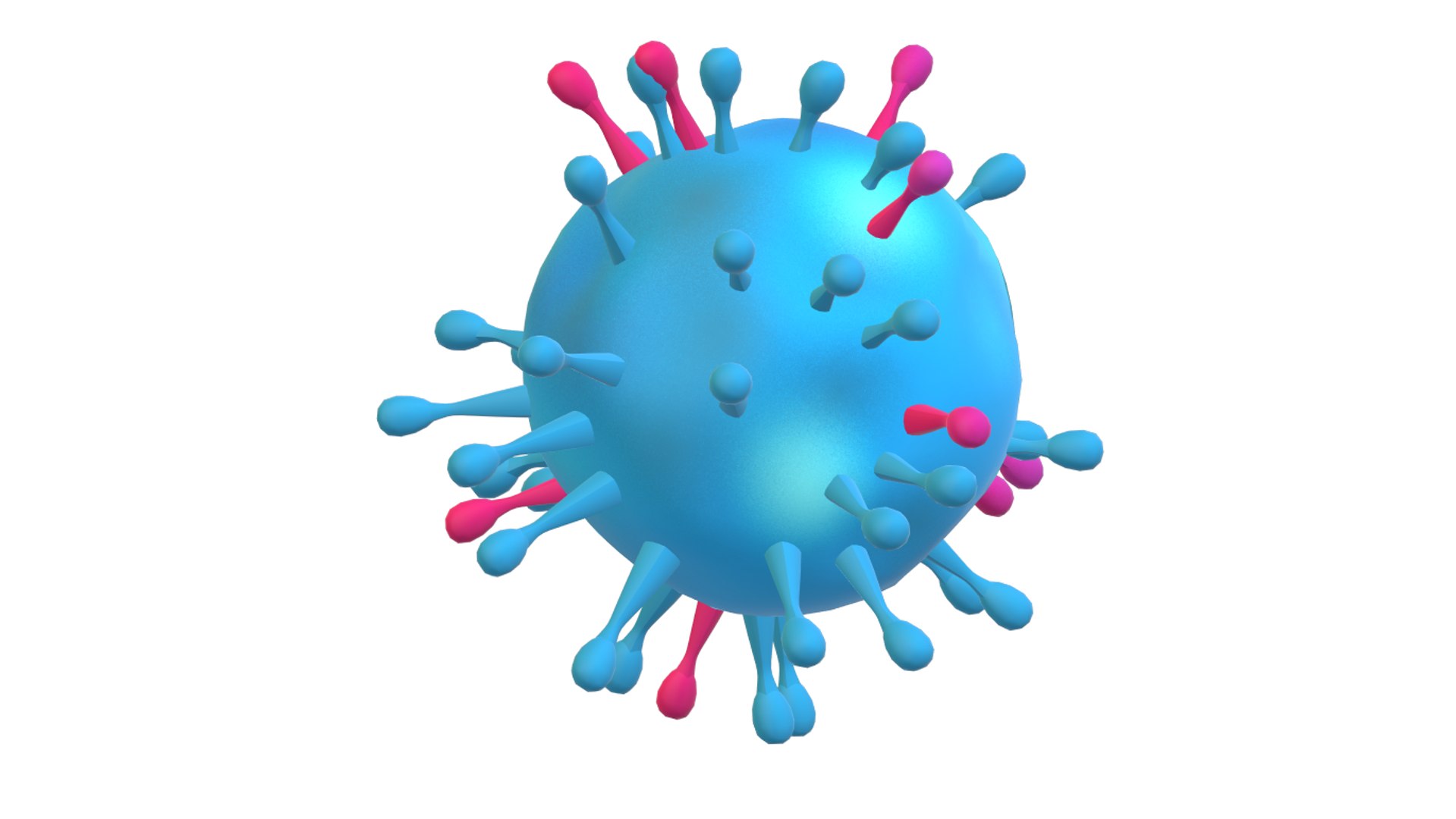 Influenza Virus 3D Model - TurboSquid 1387476