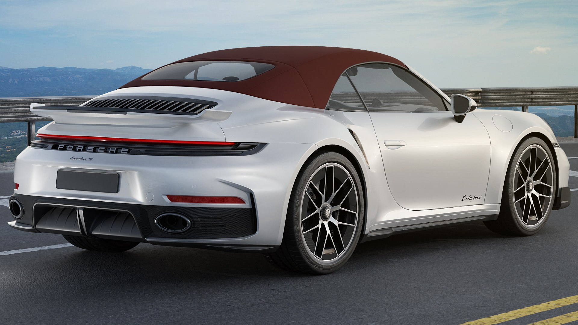 3D Model Porsche 911 Turbo S Cabriolet 2026 - TurboSquid 2513862