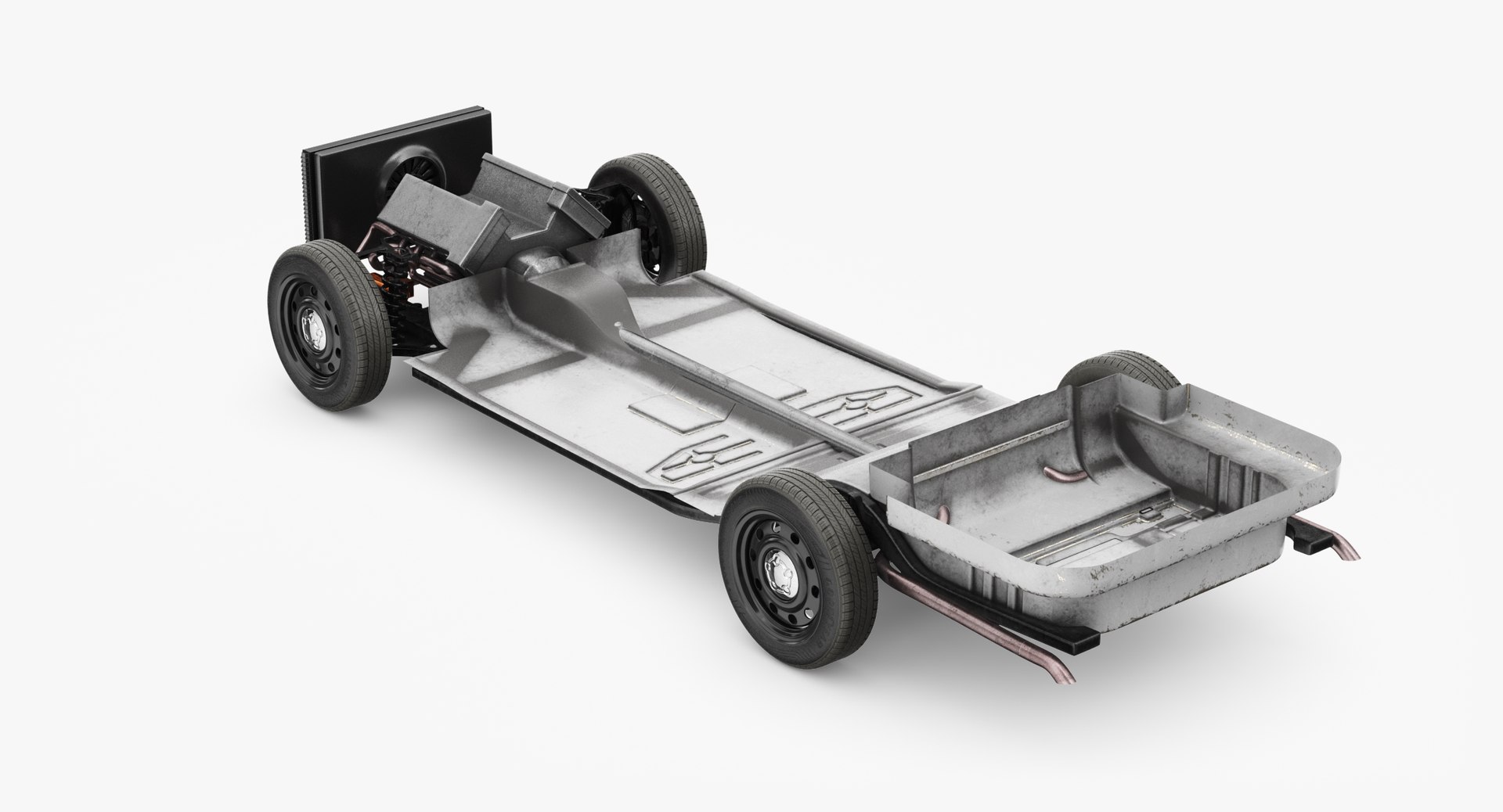 3D Model Chassis Frame - TurboSquid 1270789