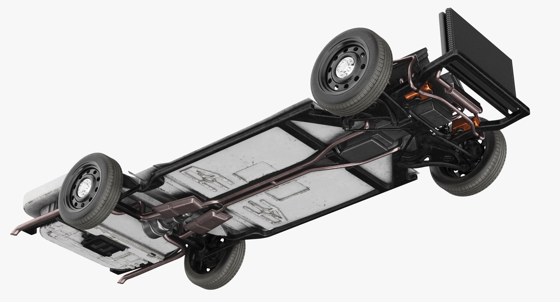 3D Model Chassis Frame - TurboSquid 1270789