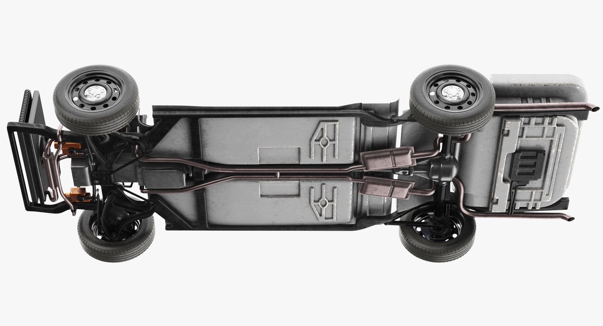 3D Model Chassis Frame - TurboSquid 1270789