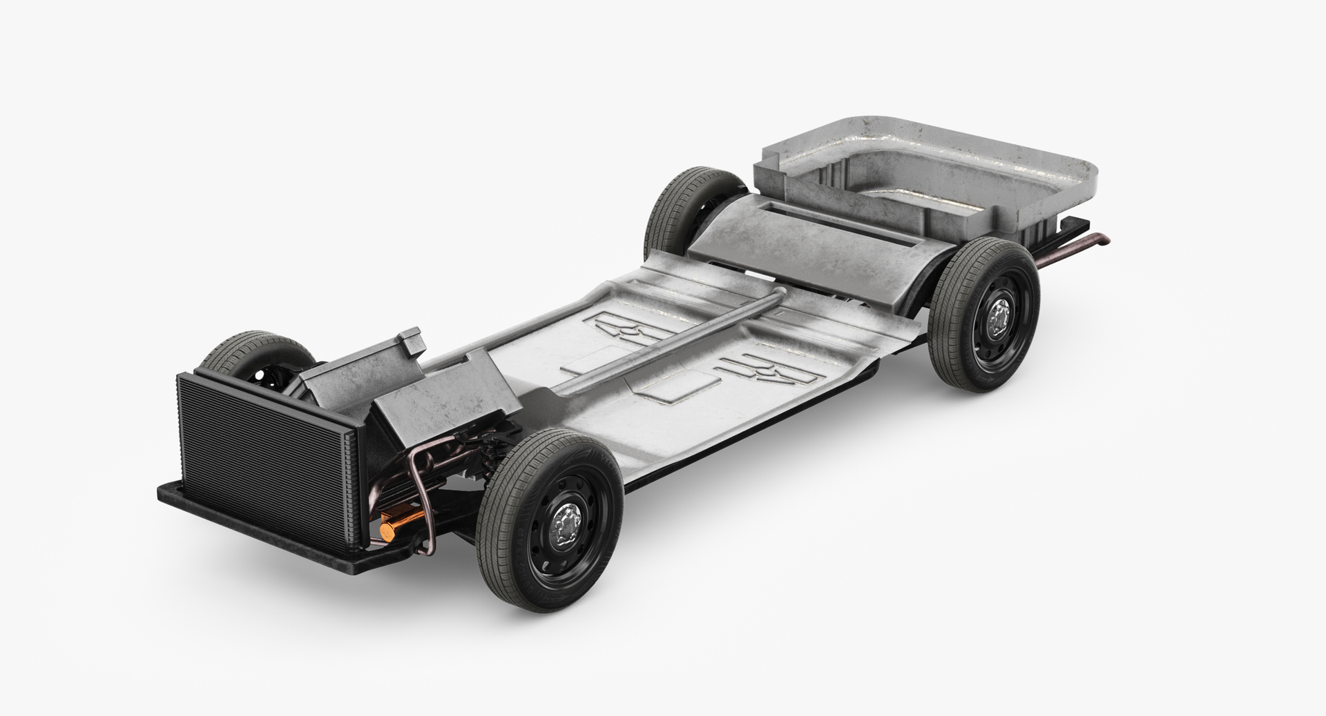 3D Model Chassis Frame - TurboSquid 1270789