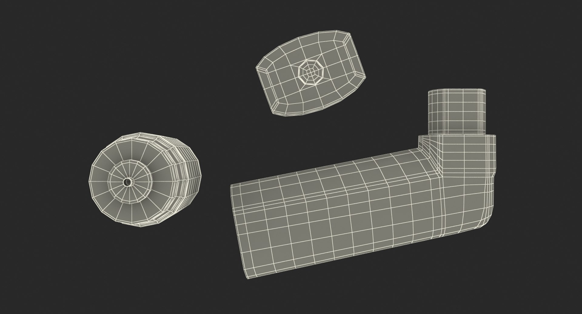 inhaler spray 3d 3ds