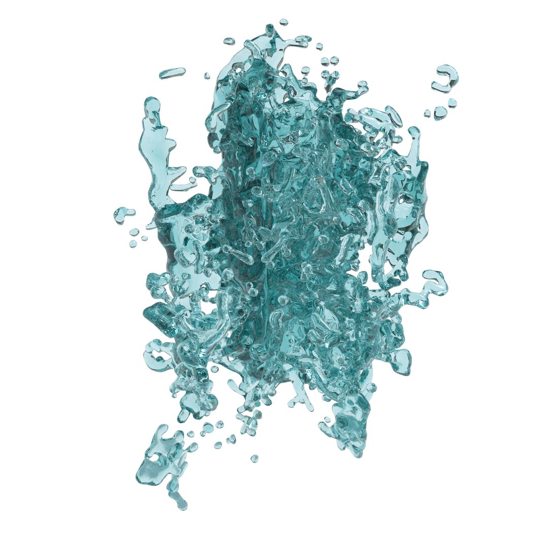 3D 11 Water Splash Vol 11 - TurboSquid 2287900