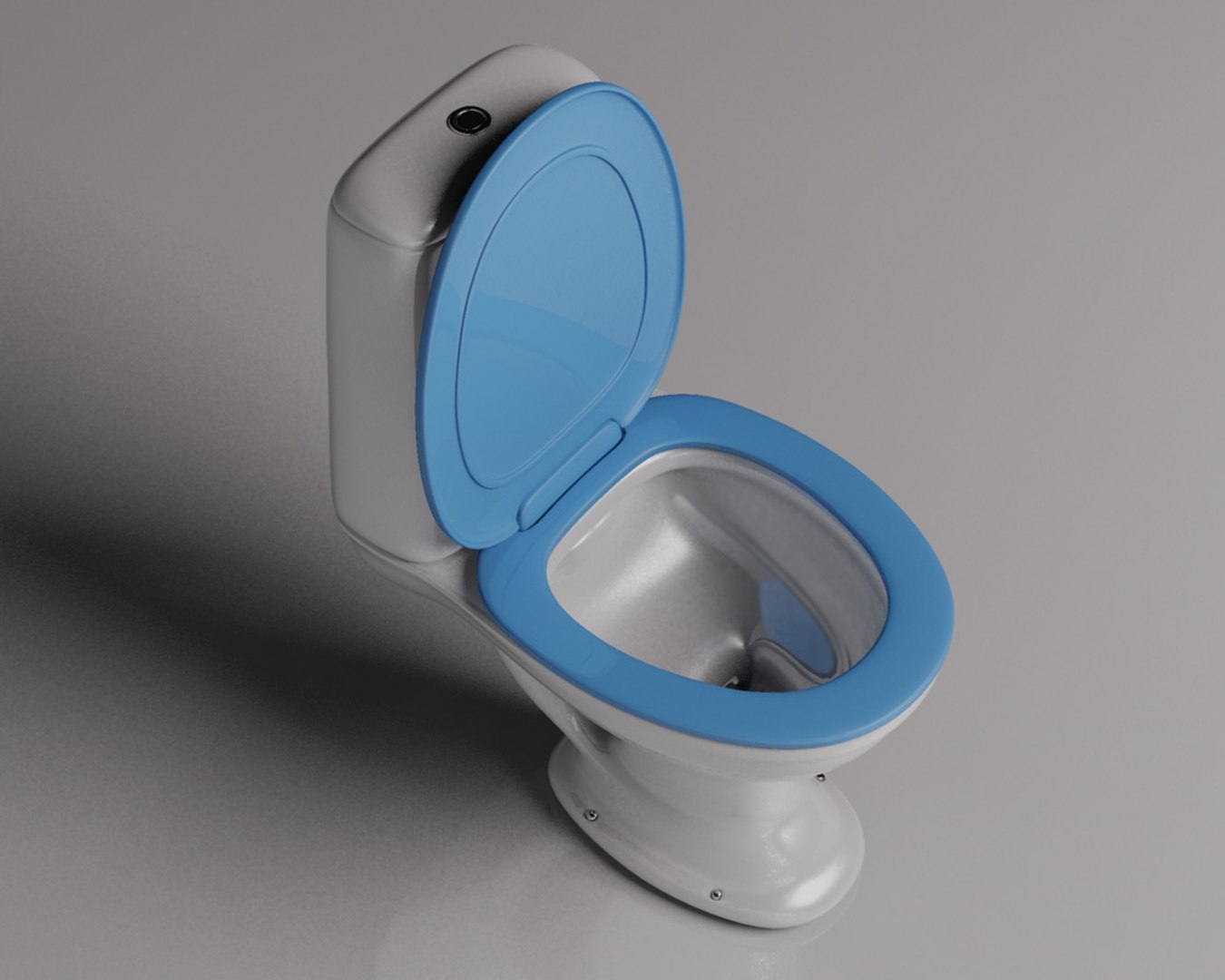 3d Model Of Toilet Wc