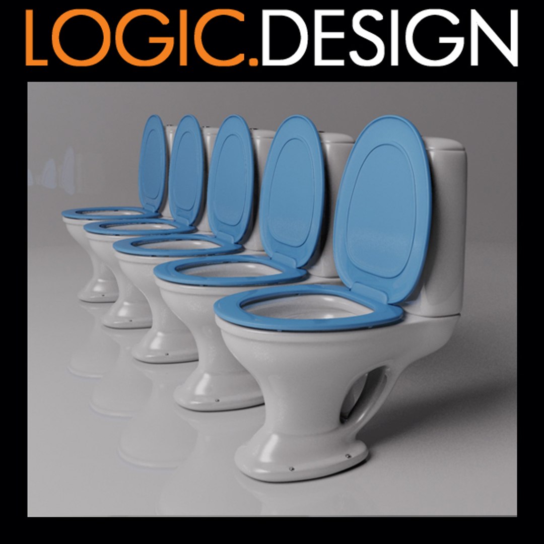 3d Model Of Toilet Wc