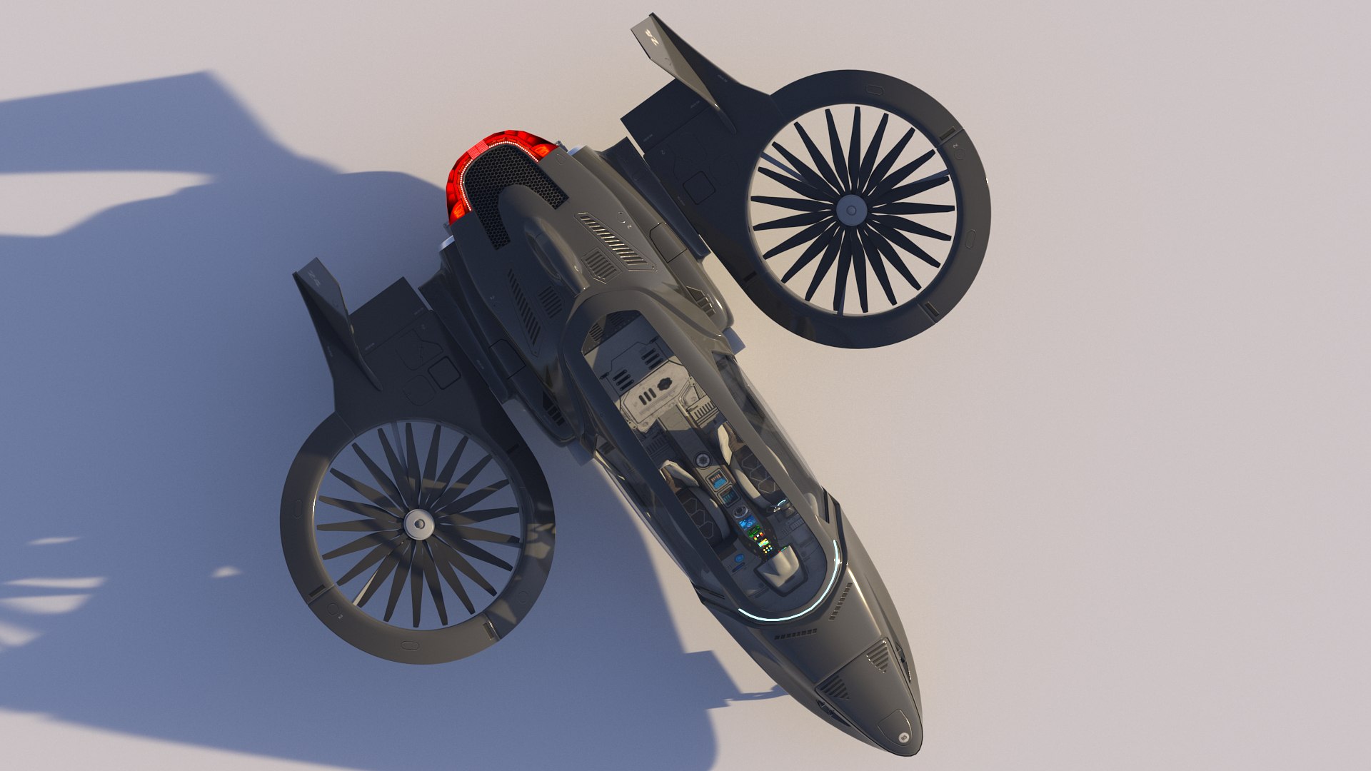 Hover Vehicle Model - TurboSquid 1752792