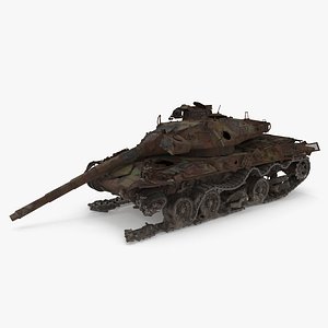 Destroyed Tank 3D Models for Download | TurboSquid