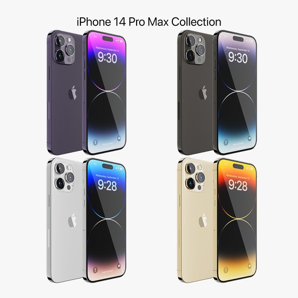 3D iPhone 14 Pro Max Silver - TurboSquid 1969103