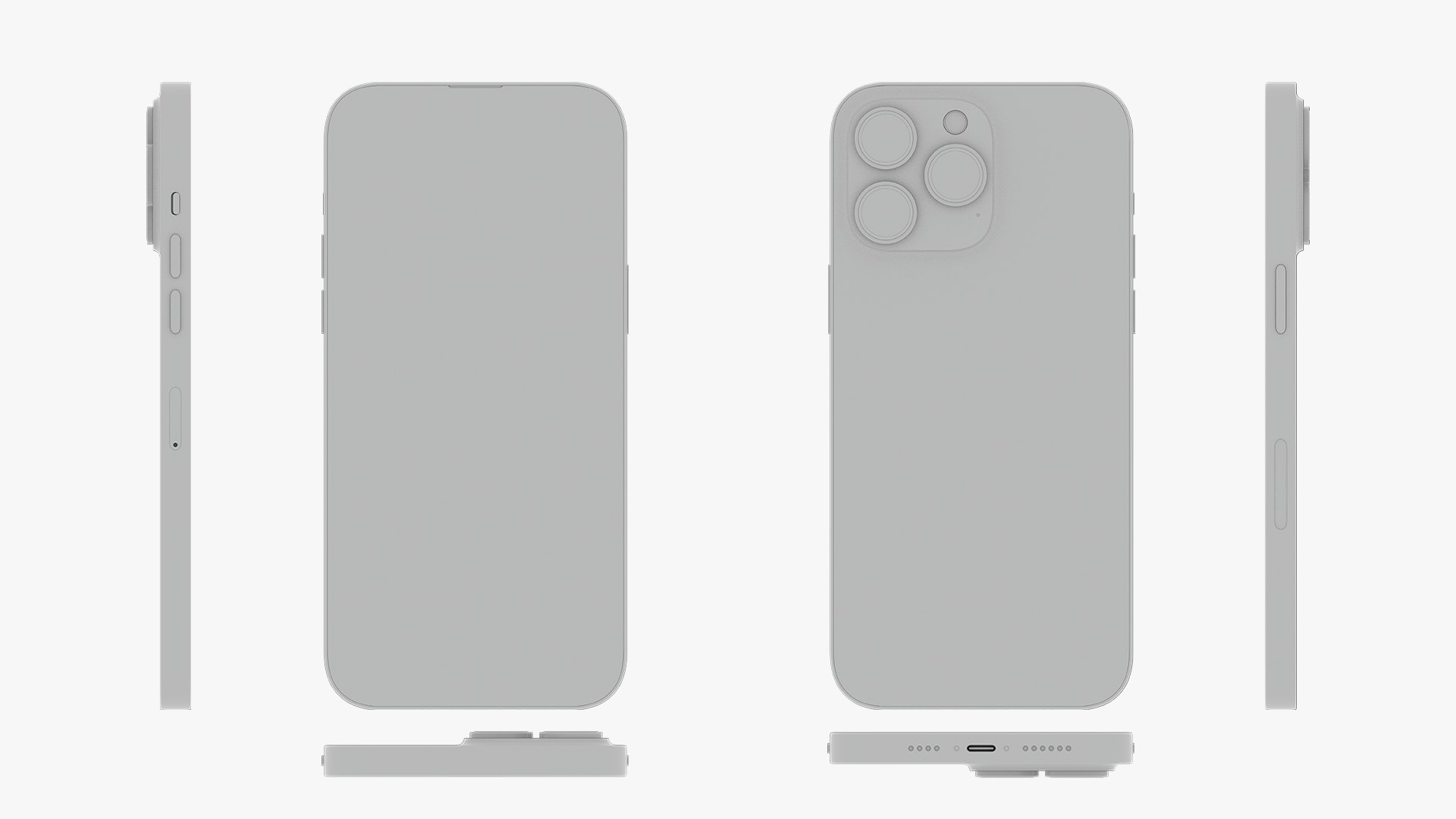 IPhone 14 Pro Max Collection 3D - TurboSquid 1969140