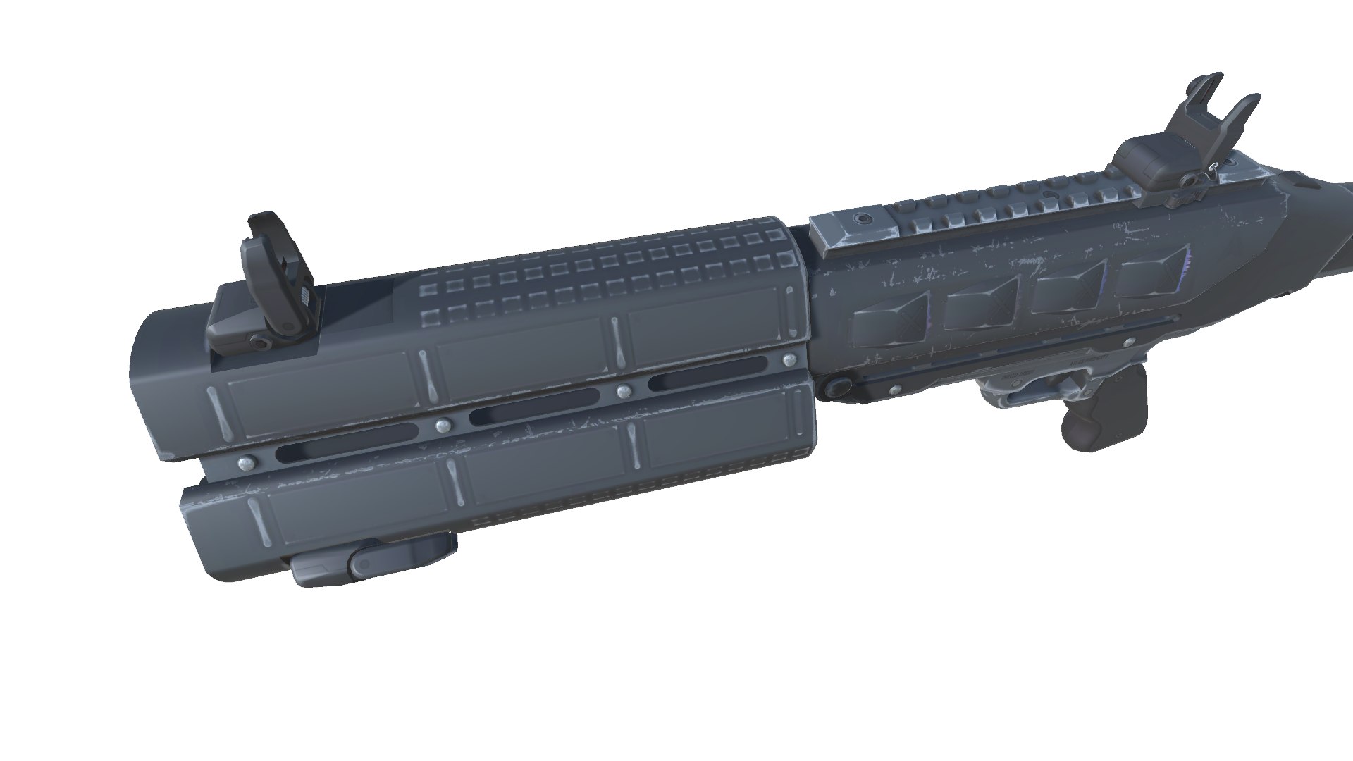 36-CEL-3Cauterizer Shotgun-gun Model 3d Game Ready Model Low-poly 3D ...