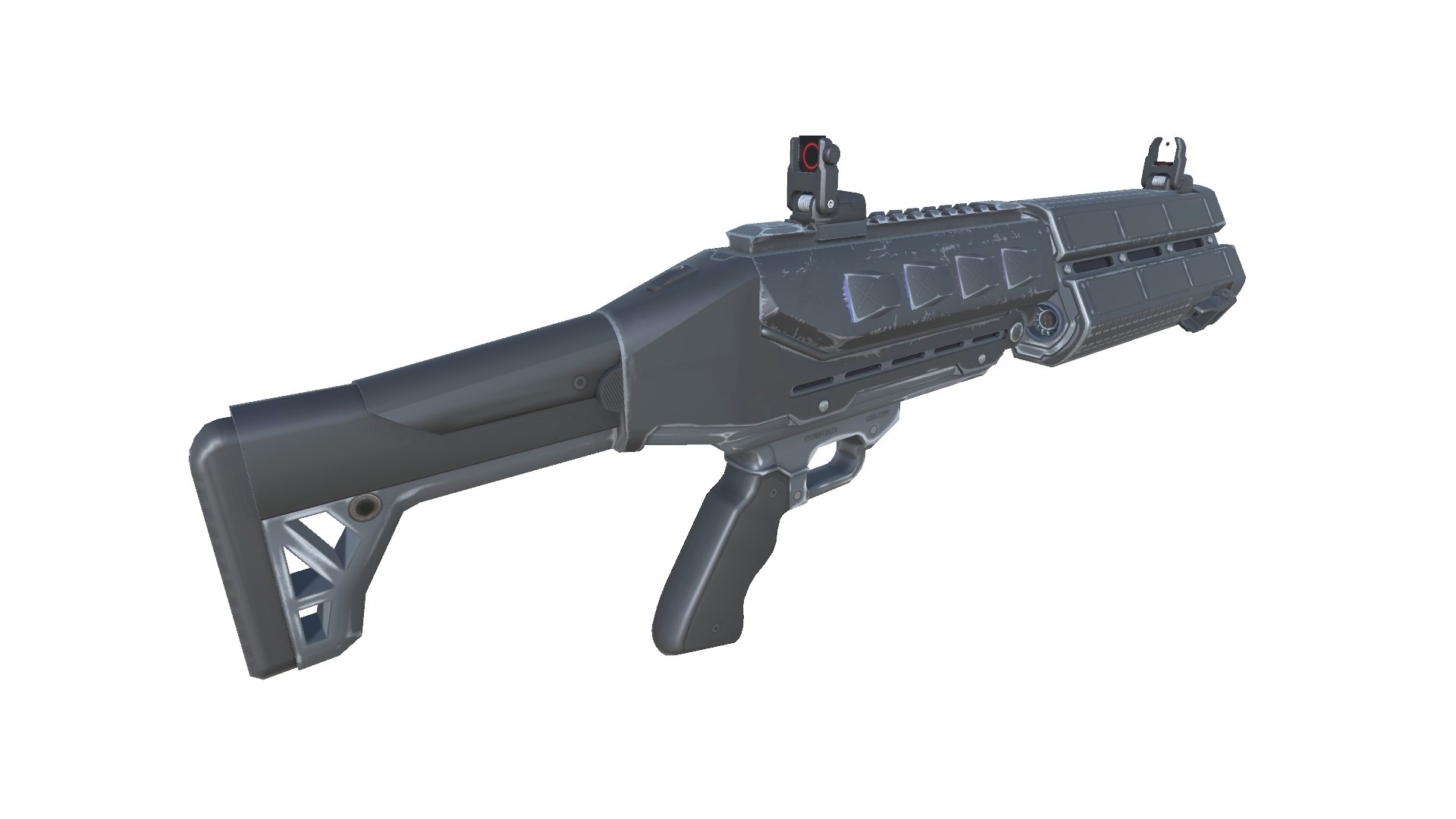 36-CEL-3Cauterizer Shotgun-gun Model 3d Game Ready Model Low-poly 3D ...