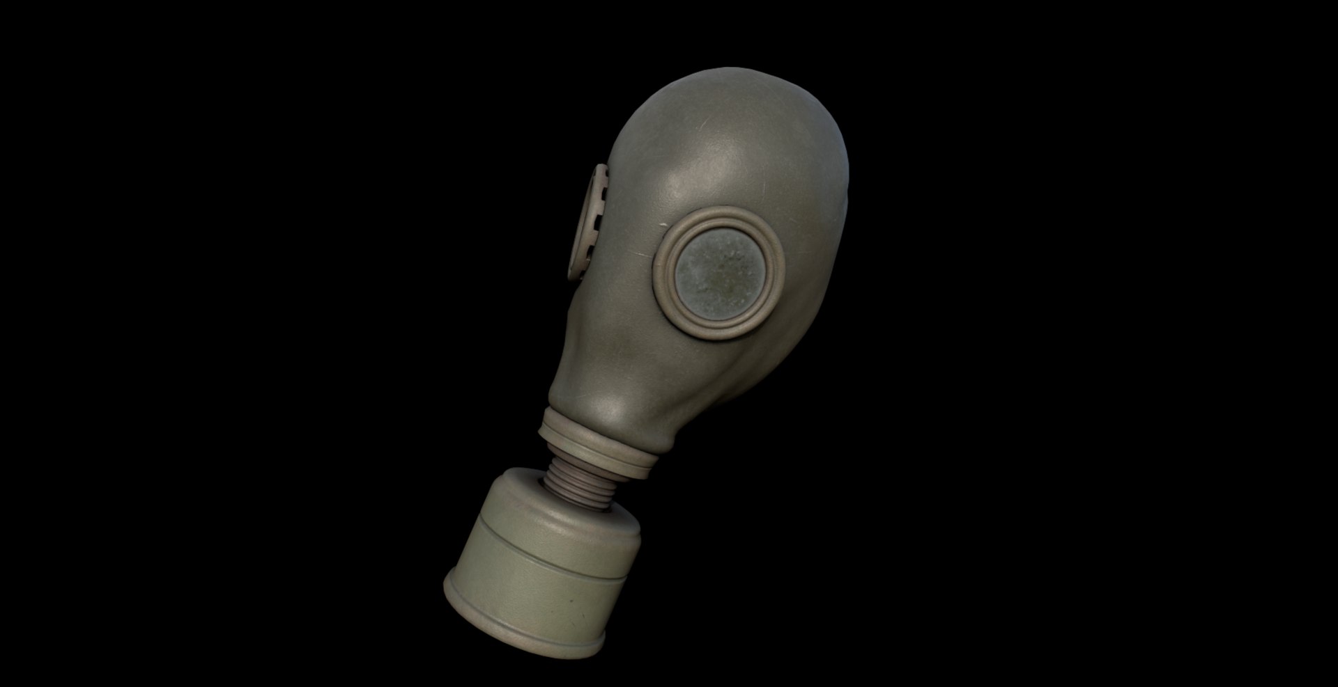 3D Army Gas Mask - TurboSquid 2262062