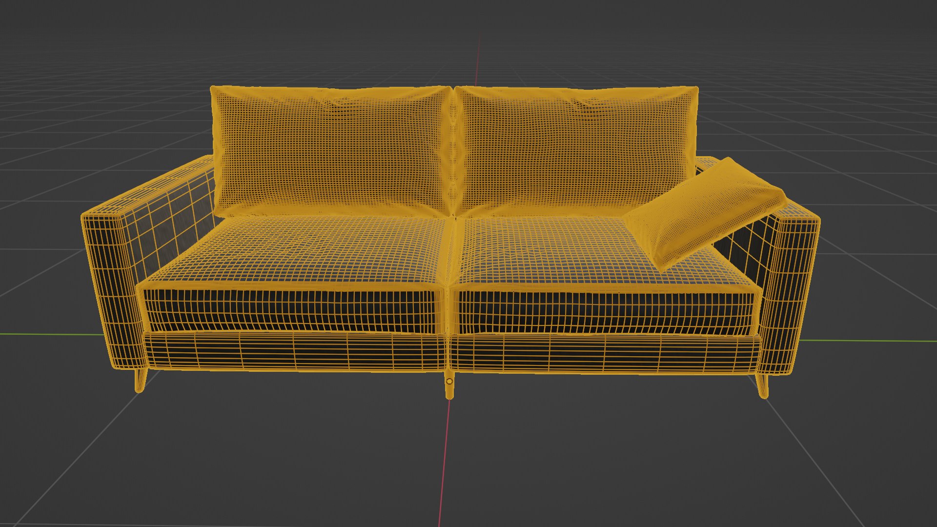 3D Modern Sofa Model - TurboSquid 2329528