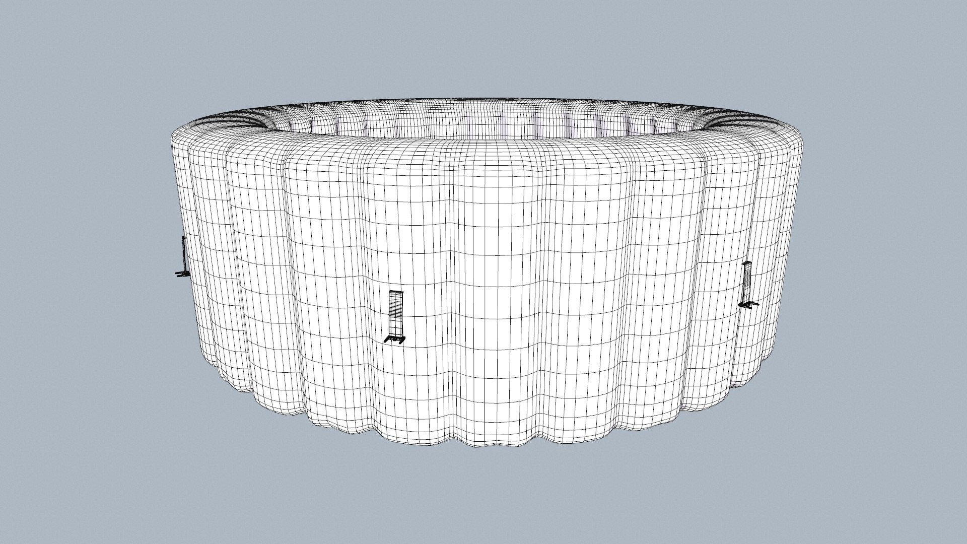 3D Hot Tub Model - TurboSquid 2000580