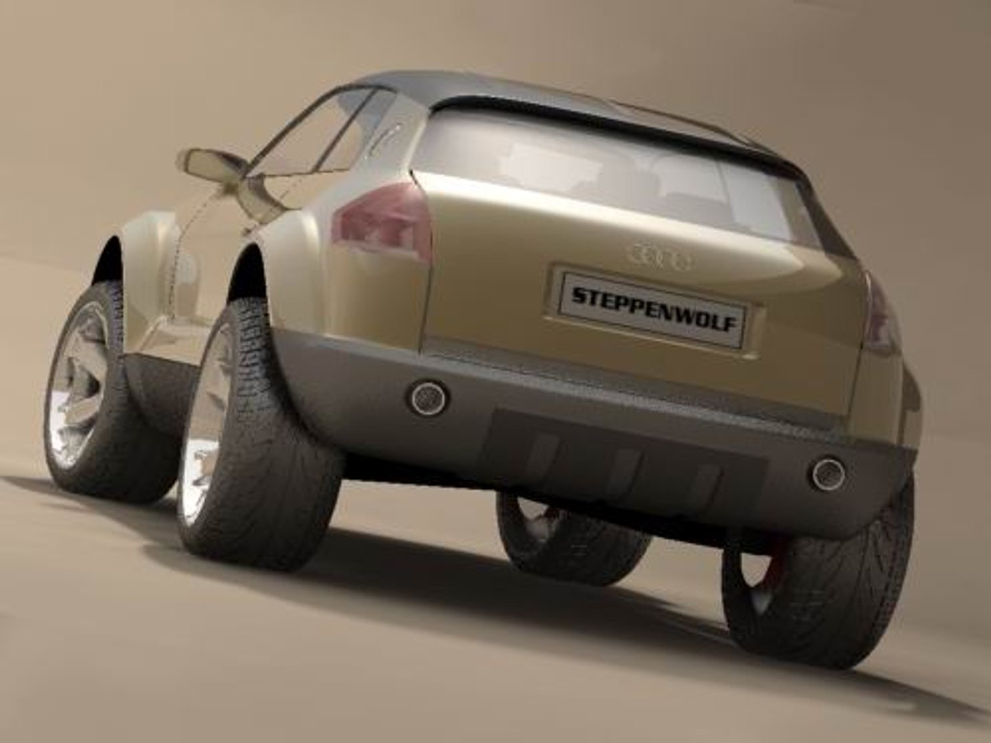 audi steppenwolf 3d model