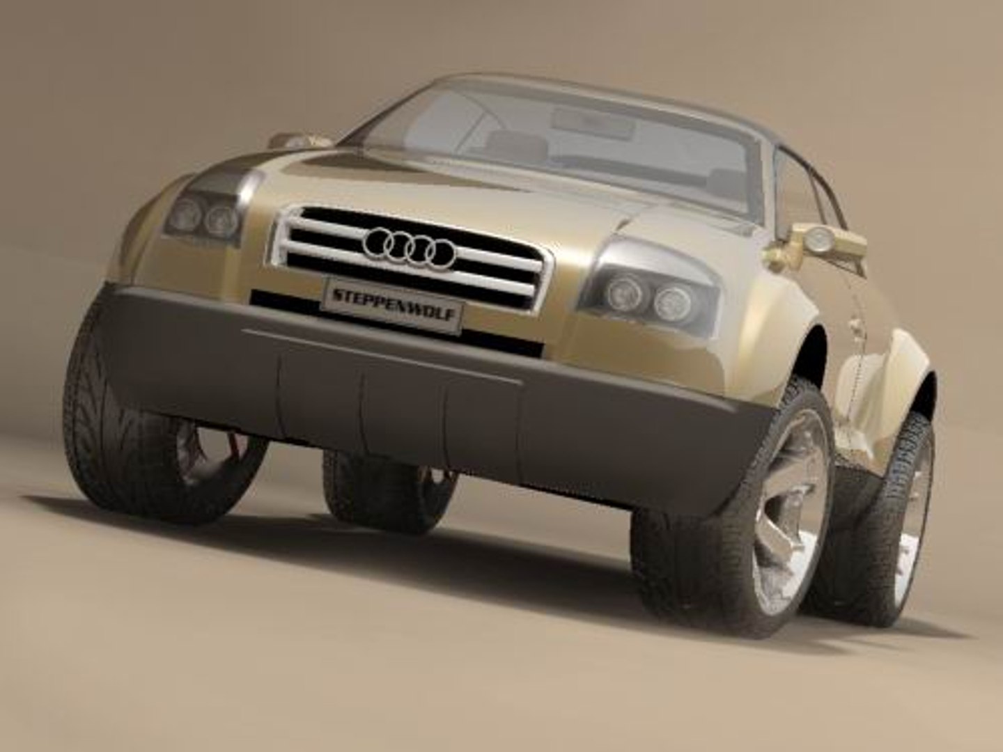 audi steppenwolf 3d model