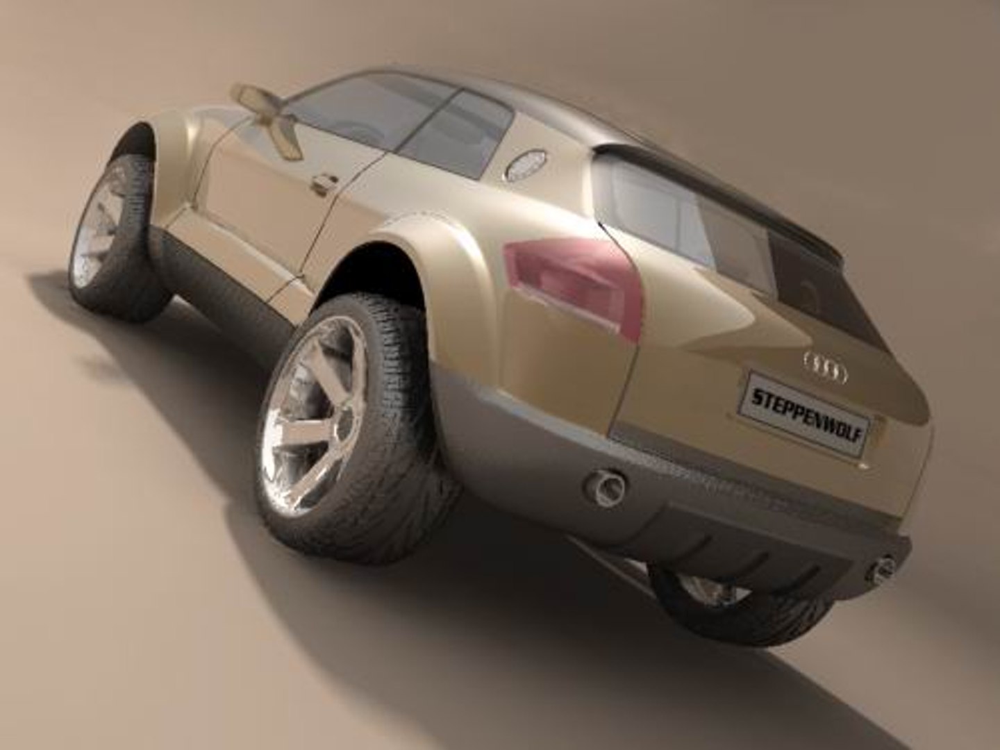 audi steppenwolf 3d model