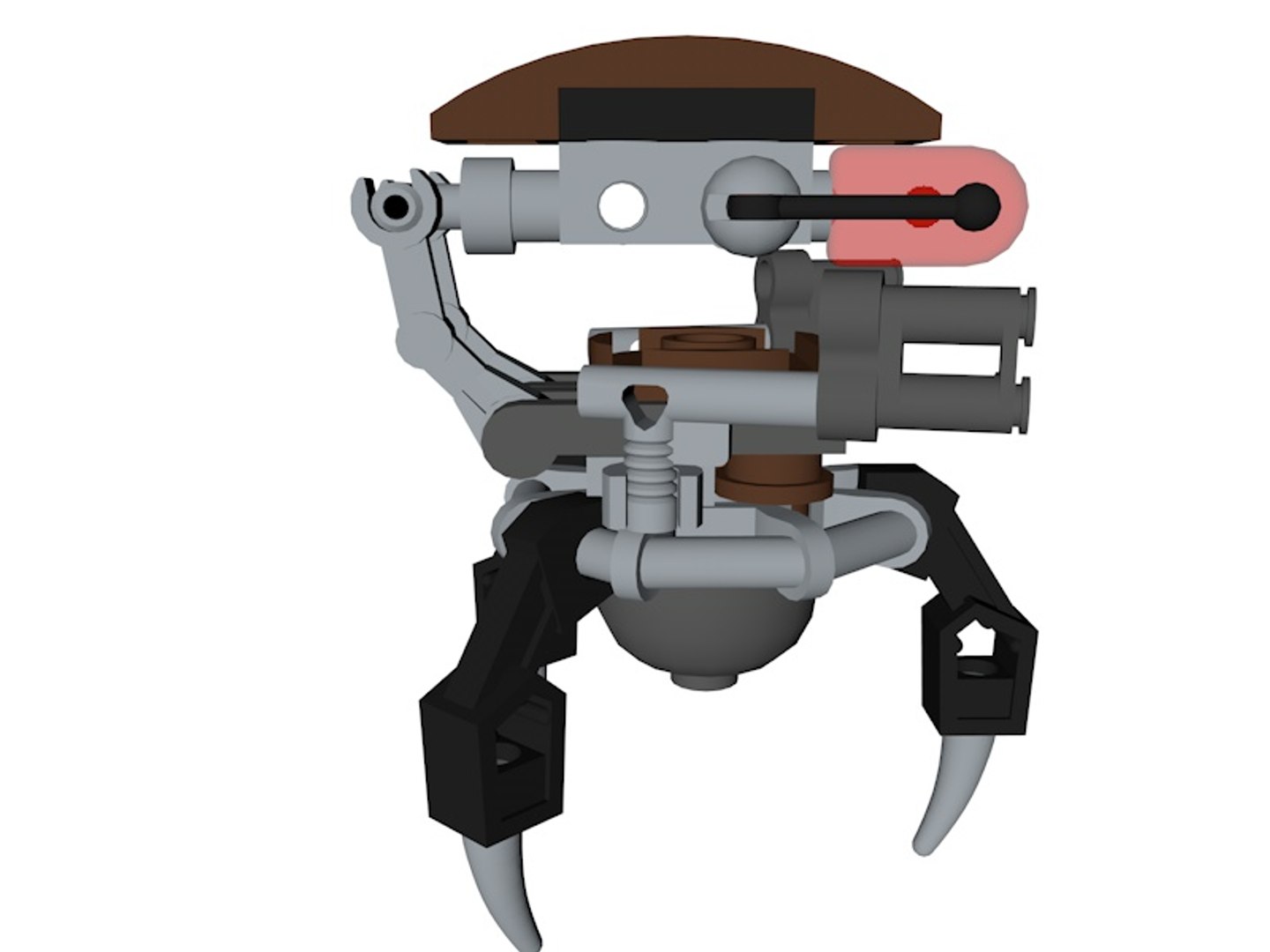Lego Star Wars Droidekas 3D Model - TurboSquid 1237014