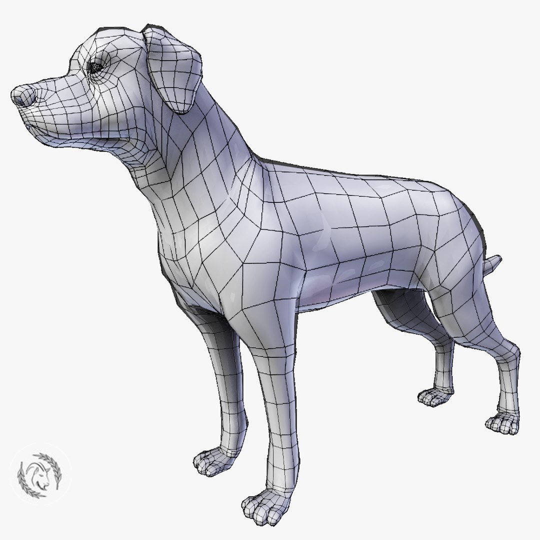 3D Guard Dog - TurboSquid 1243584