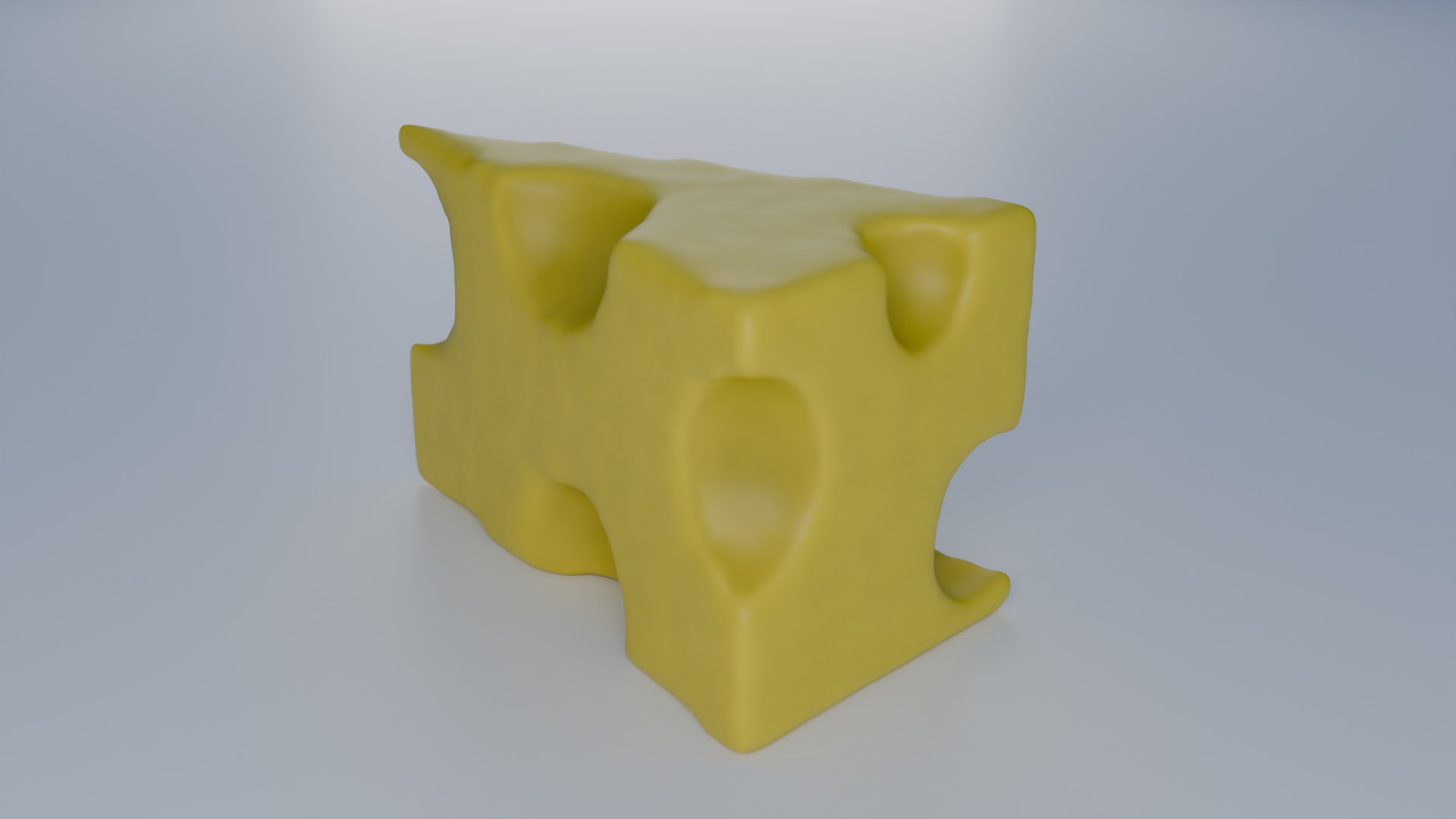 3D Low Poly Cheese Model - TurboSquid 2277444