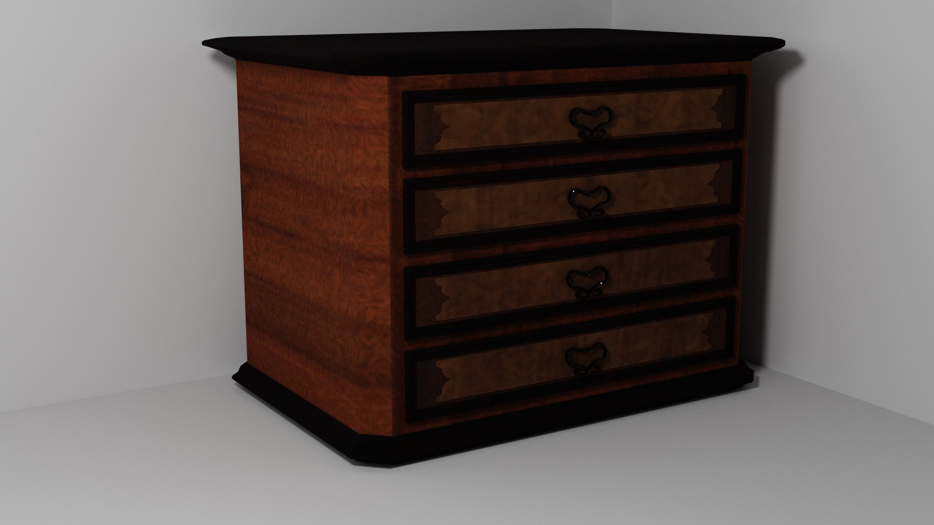 Simple Dresser 3D model - TurboSquid 1874952