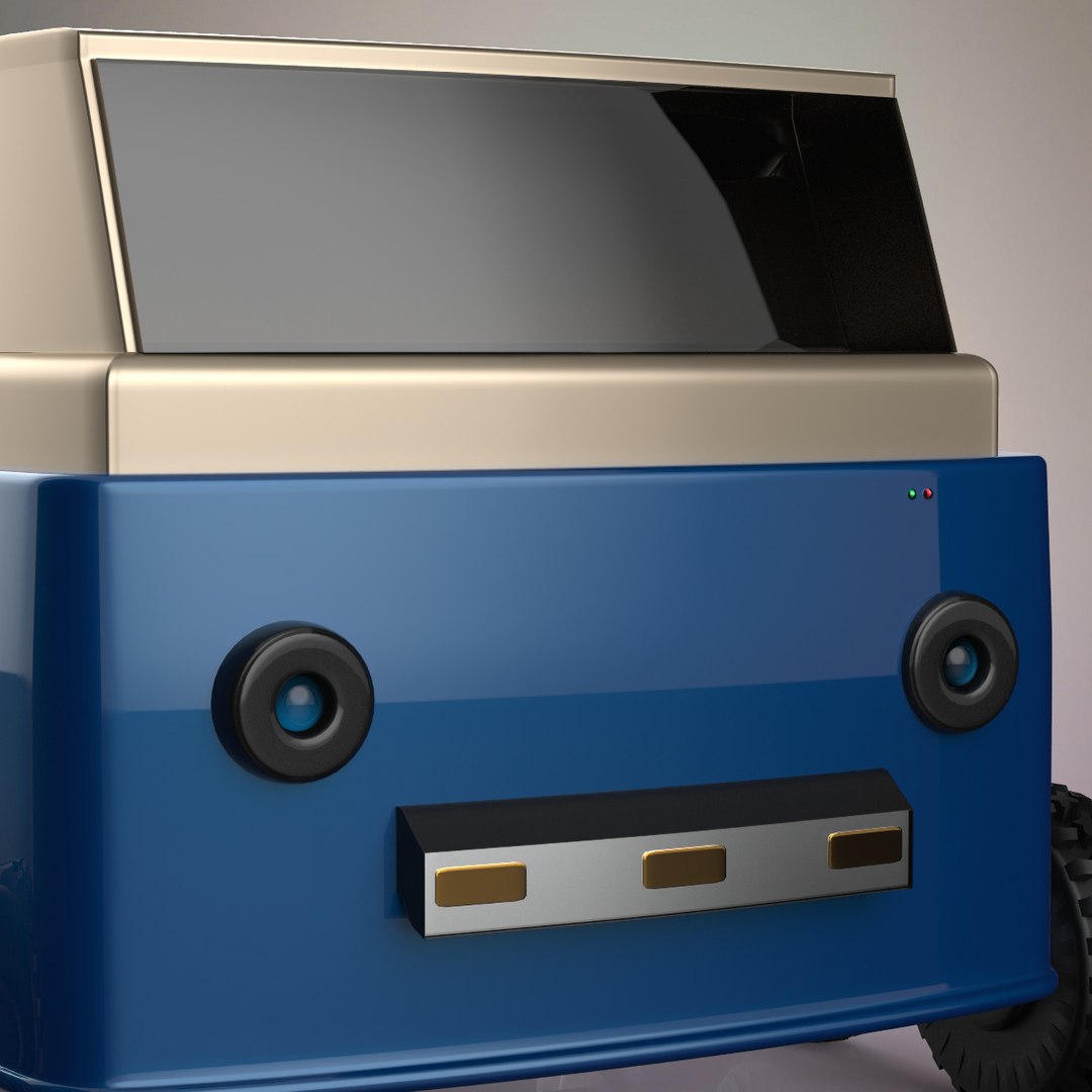 Delivery Robot 3D Model - TurboSquid 1705195