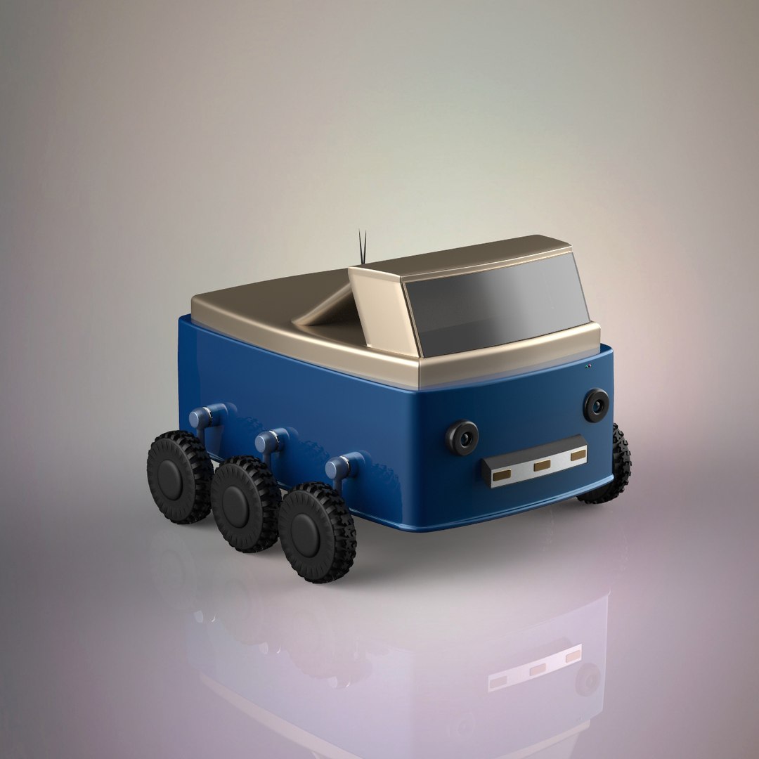 Delivery Robot 3D Model - TurboSquid 1705195