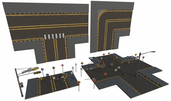 Roadway 3D Models for Download | TurboSquid