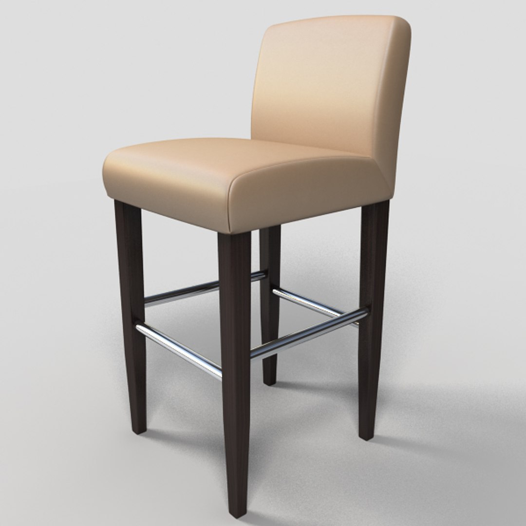 3d model bar stool