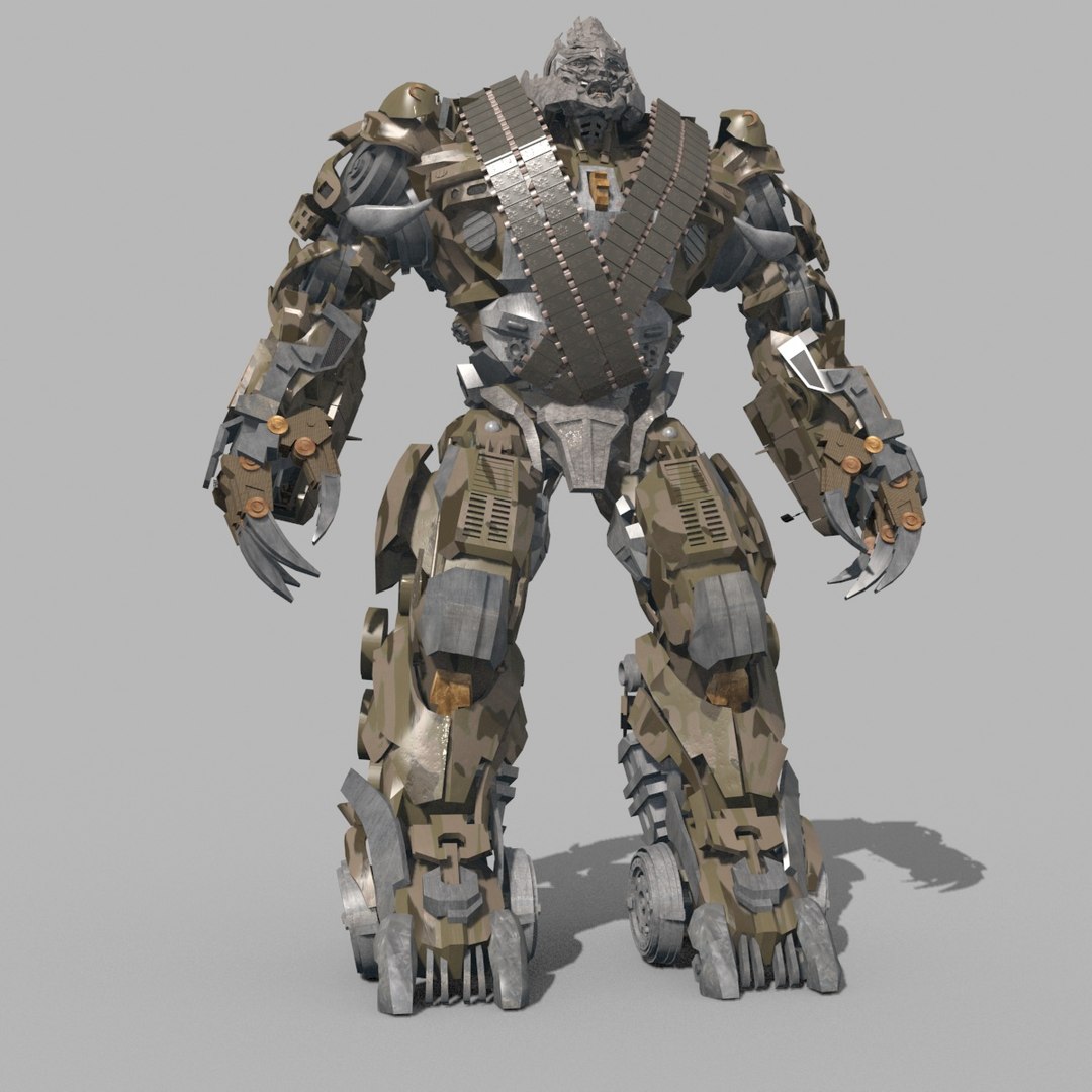 Megatron Ressurection - 3d Animated Transformer Model 3D Model ...