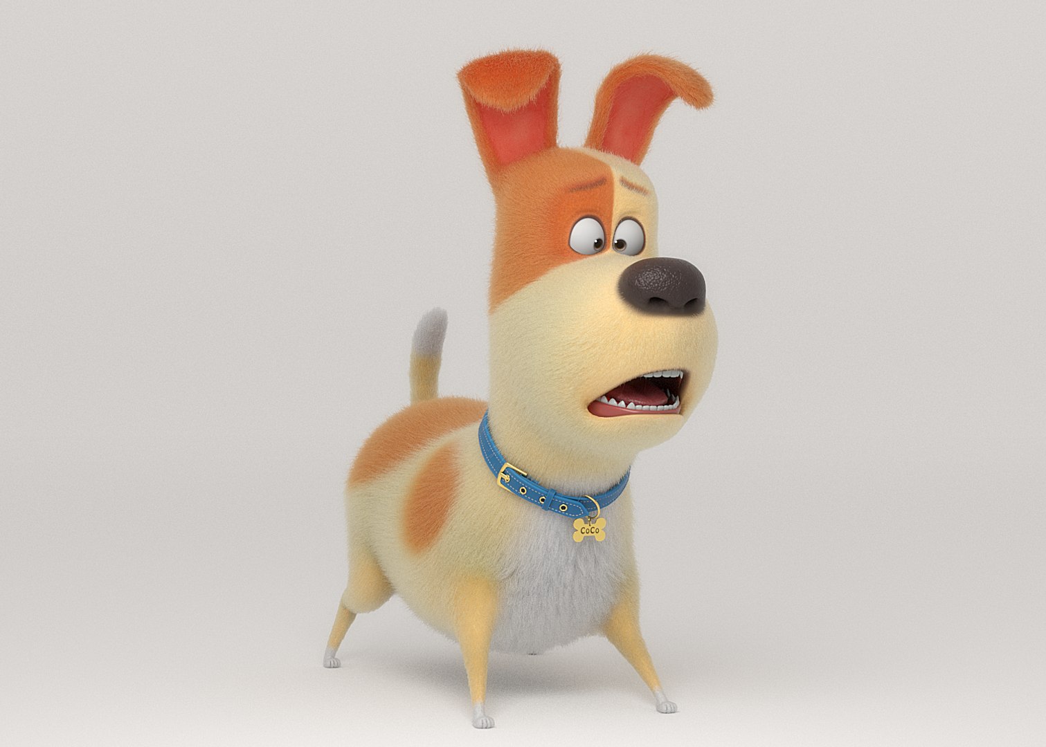 Cartoon dog rig 3D model - TurboSquid 1680790