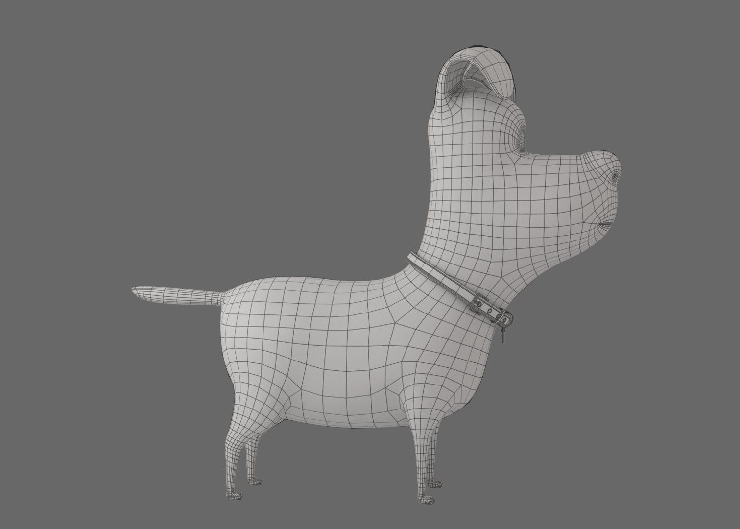 Cartoon dog rig 3D model - TurboSquid 1680790