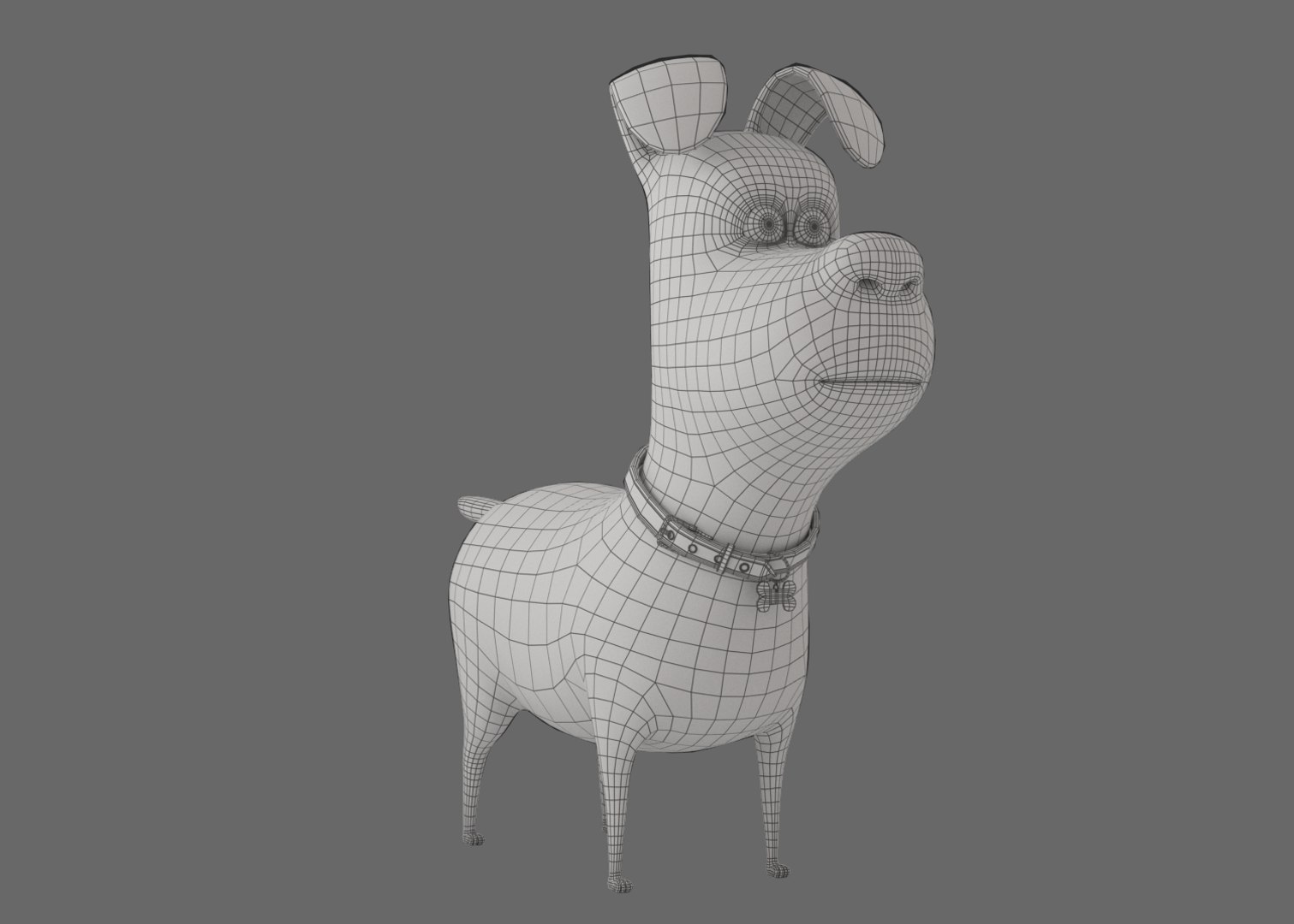 Cartoon dog rig 3D model - TurboSquid 1680790