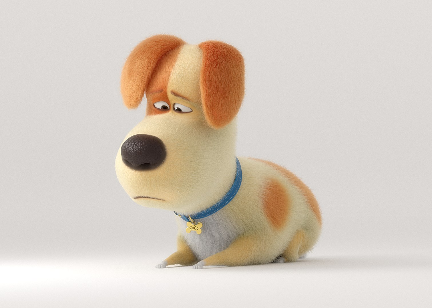 Cartoon dog rig 3D model - TurboSquid 1680790