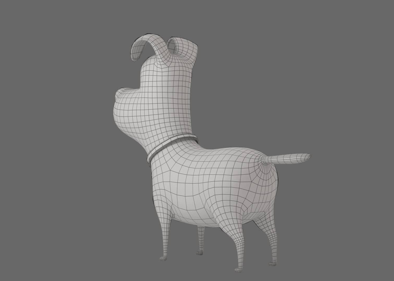 Cartoon dog rig 3D model - TurboSquid 1680790