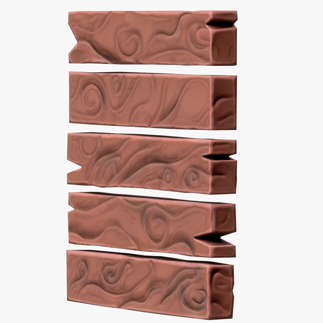 3D Stylized Wood Planks - TurboSquid 2110562