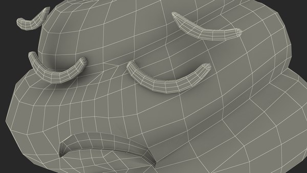 Disappointed Face Poop Emoji Smile model - TurboSquid 1801262