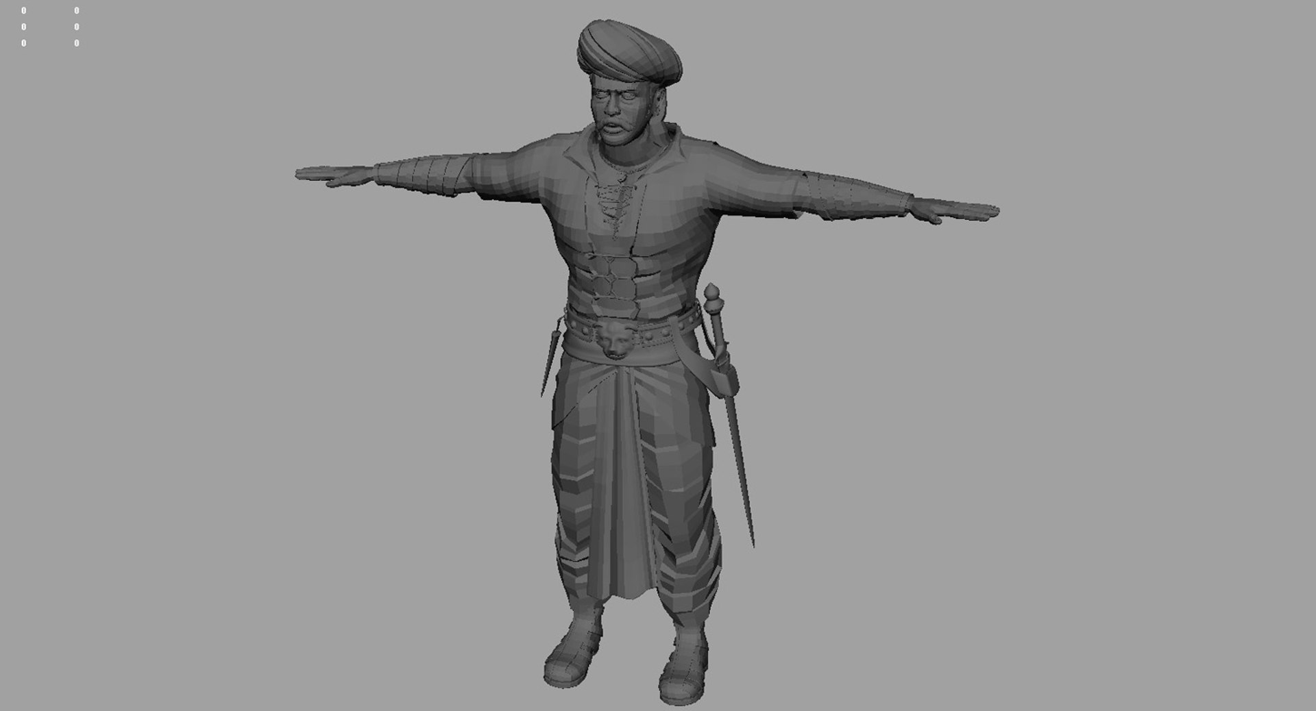 3D Historical Soldier - TurboSquid 1532258