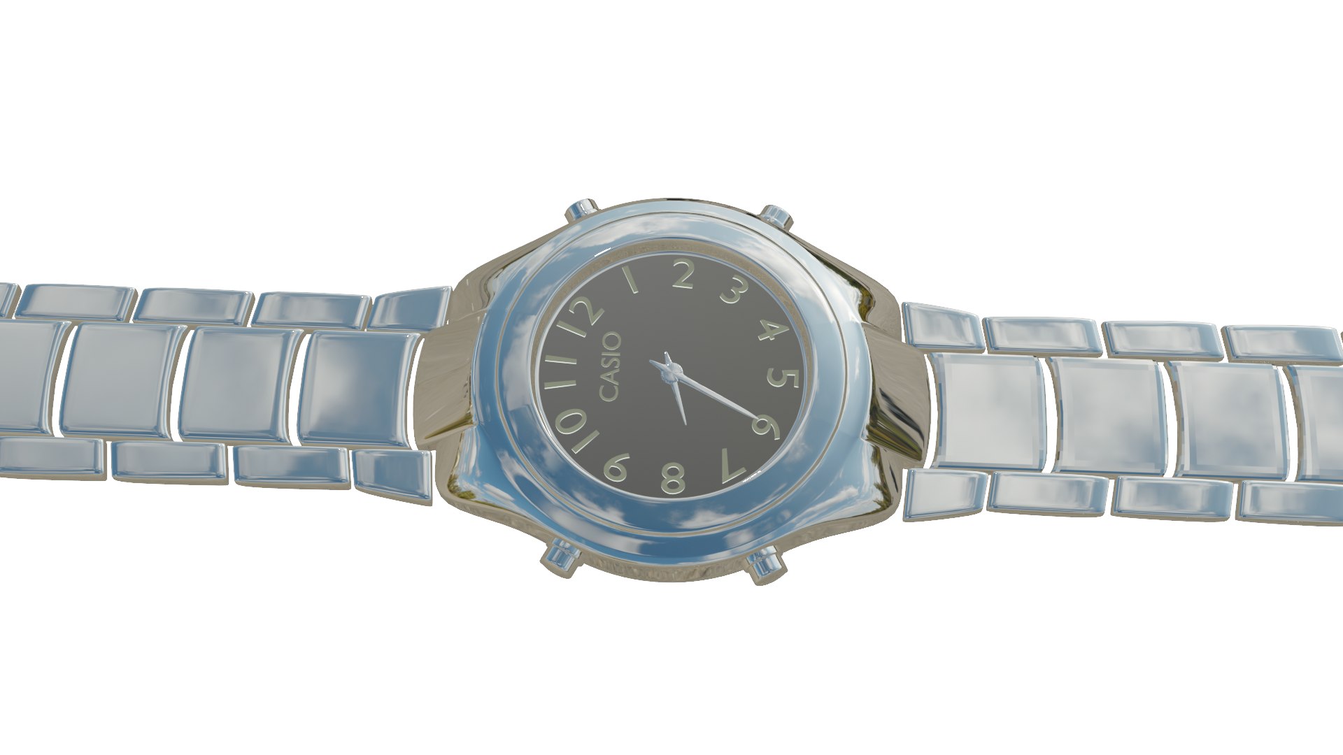 Casio Watch 3D Model - TurboSquid 1905725