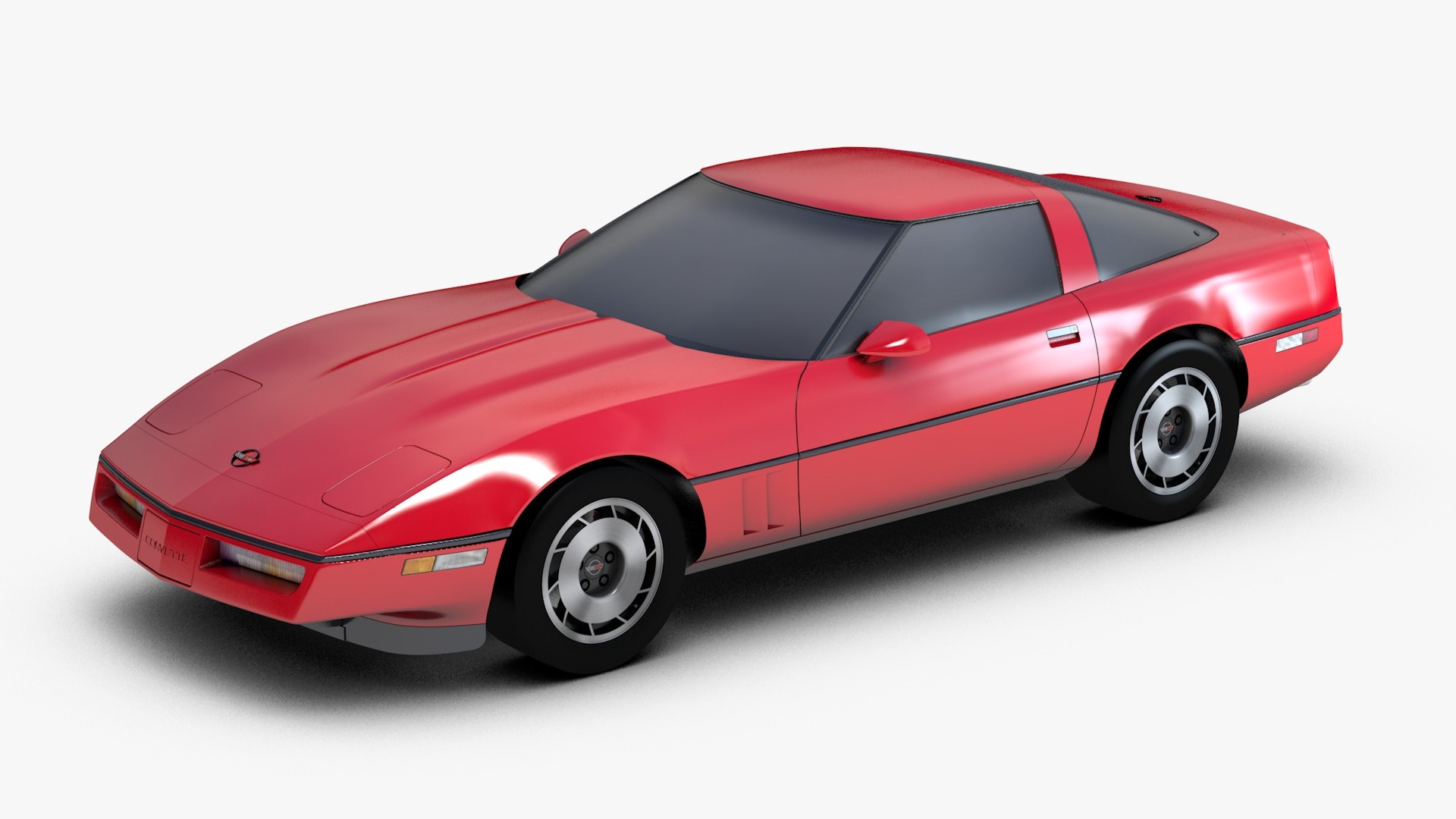 Chevrolet Corvette C4 3D Model - TurboSquid 2418414