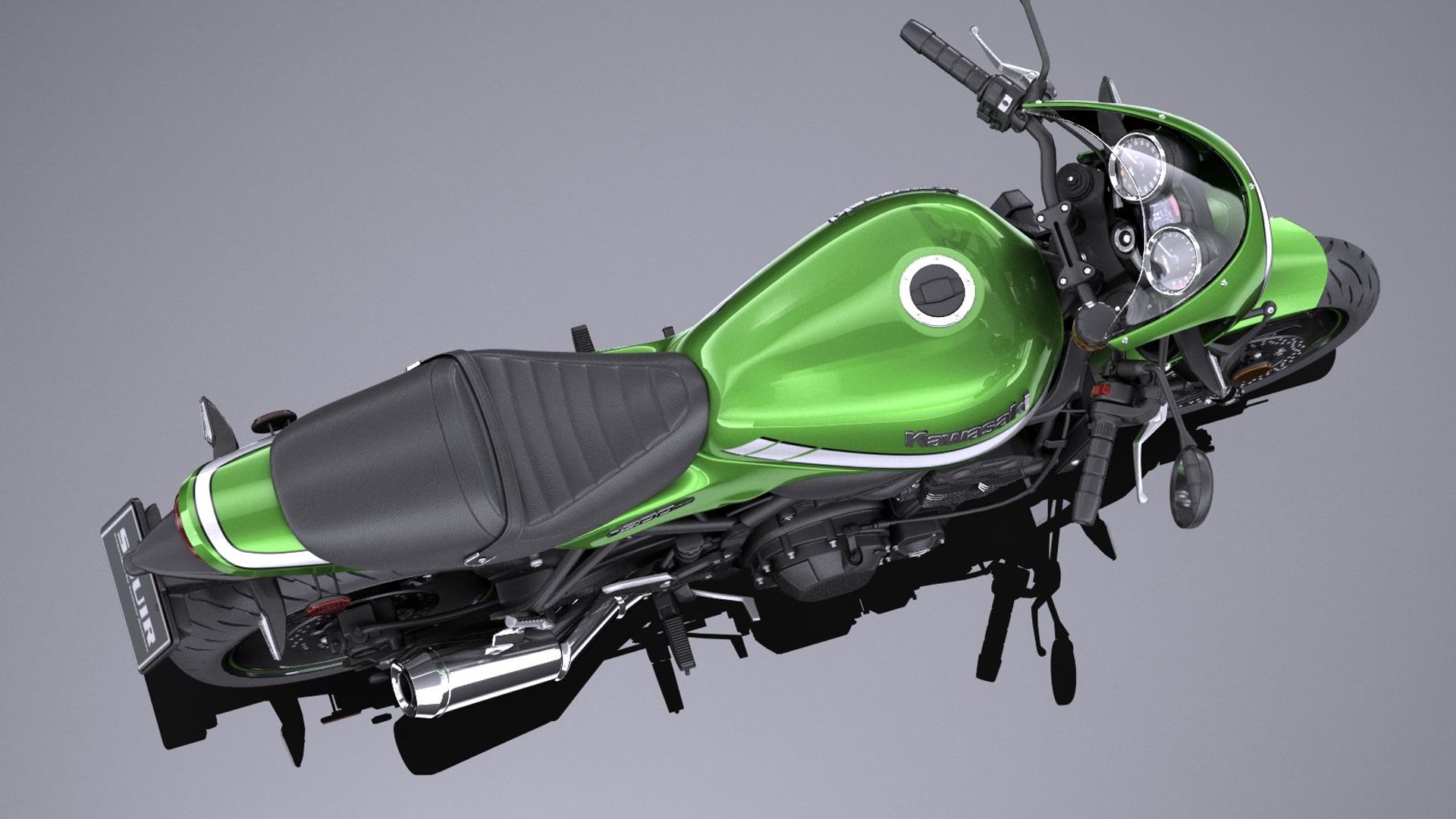 Kawasaki Z900rs 2019 3D - TurboSquid 1375142