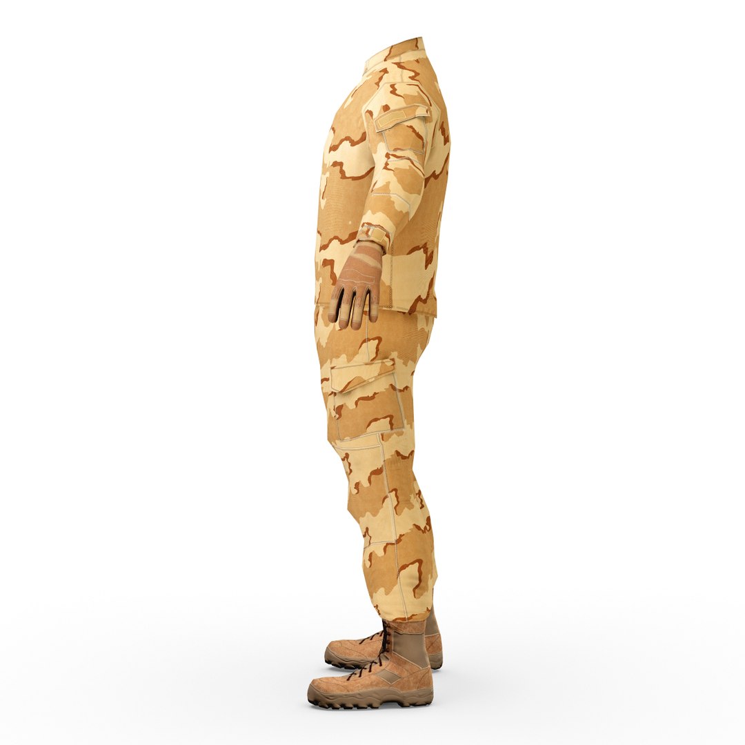 sas soldier clothes 4 3d model