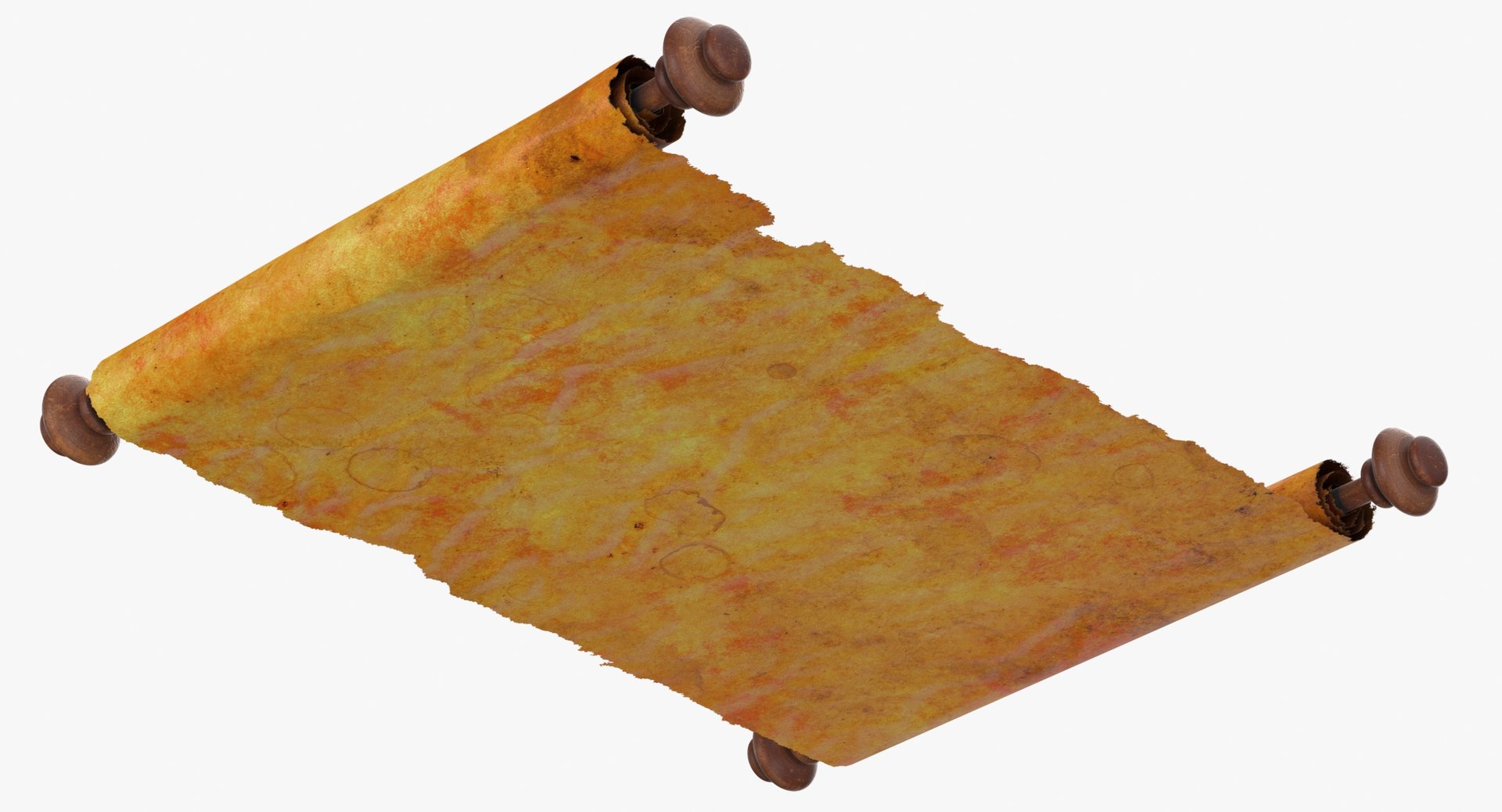 3D Scroll Open 02 - TurboSquid 1565793