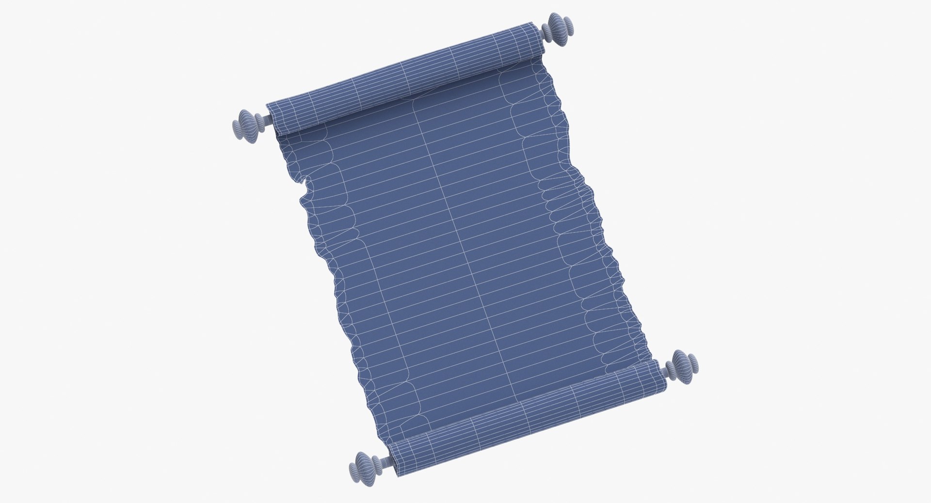 3D Scroll Open 02 - TurboSquid 1565793