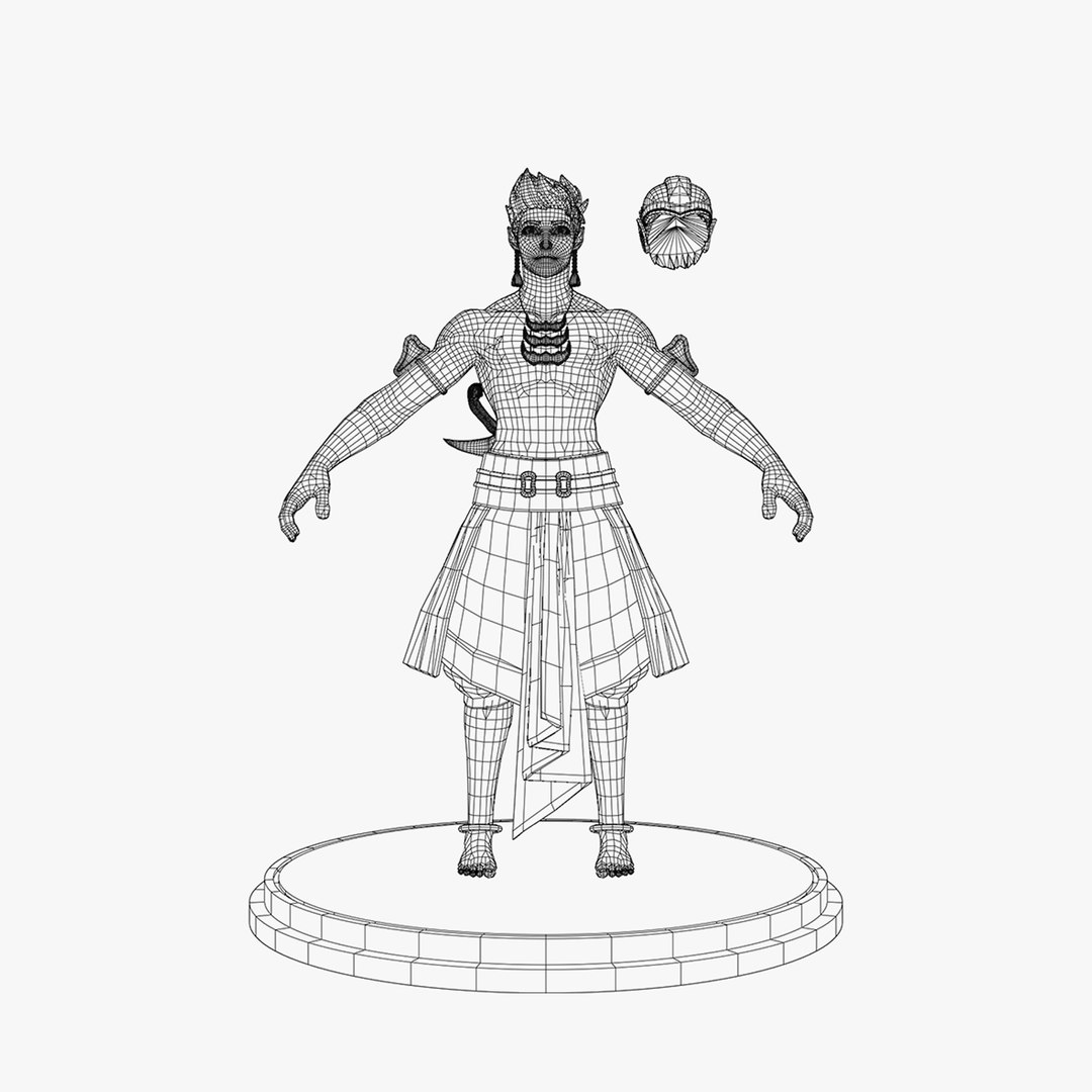 3D Arjuna Human Form Wayang Orang 3d Model Model - TurboSquid 2186160