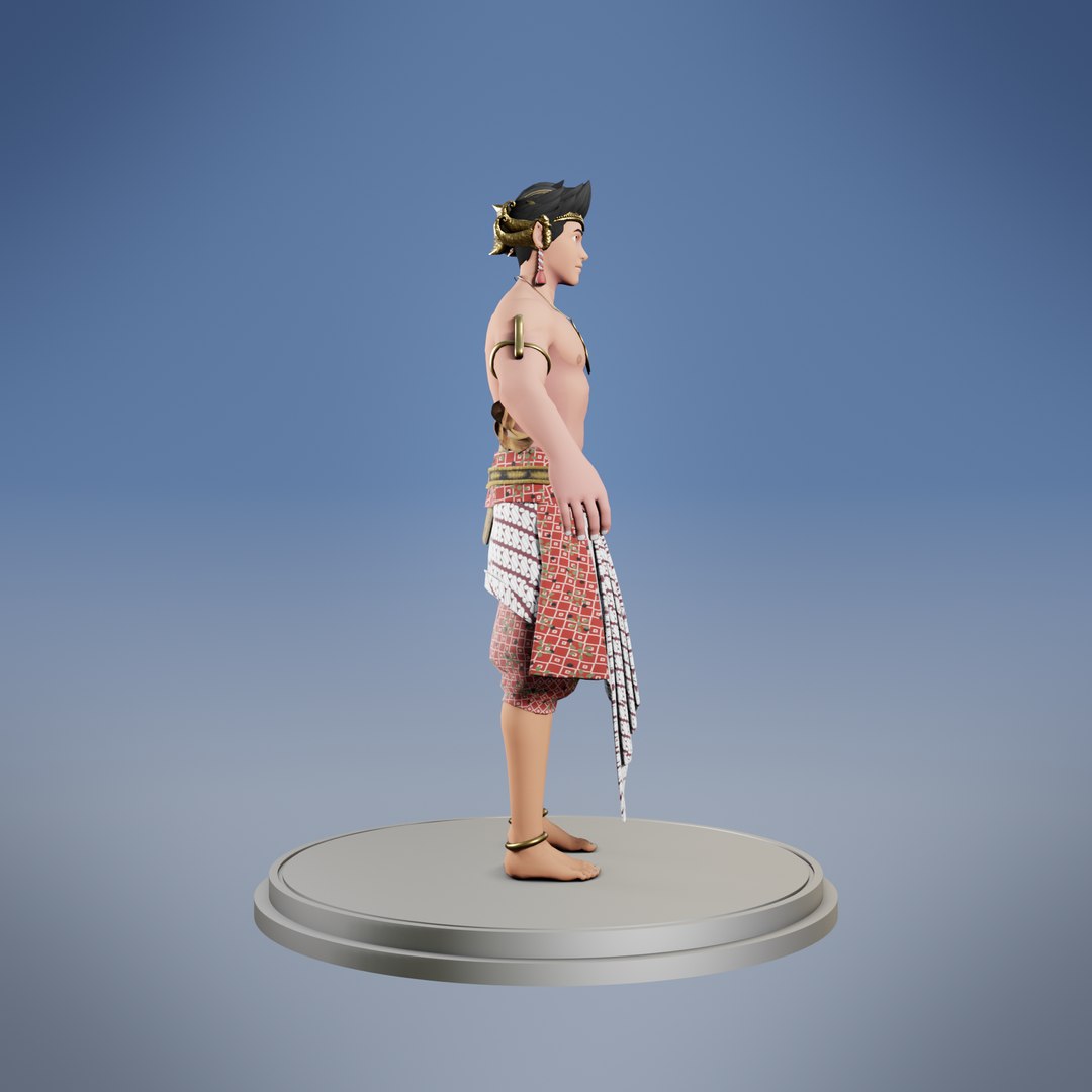 3D Arjuna Human Form Wayang Orang 3d Model Model - TurboSquid 2186160